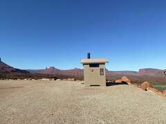 This outhouse in Moab, Utah, is truly an unnatural wonder