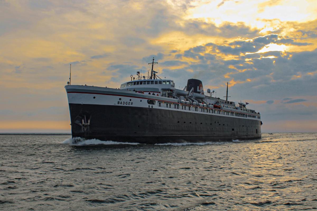 Ludington cruises offer sunset views over Lake Michigan