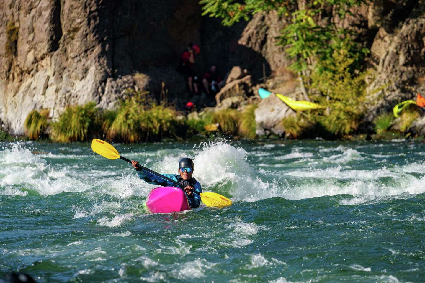California kayakers launch on 30-day paddle of undammed Klamath River