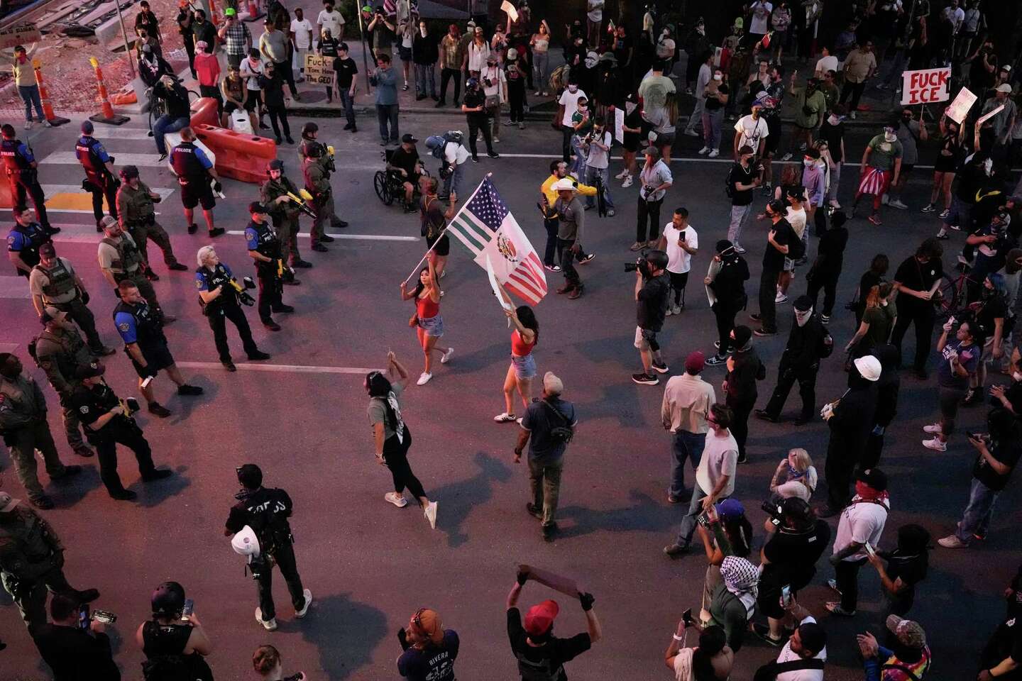 Texas National Guard pulling troops from border for protest response