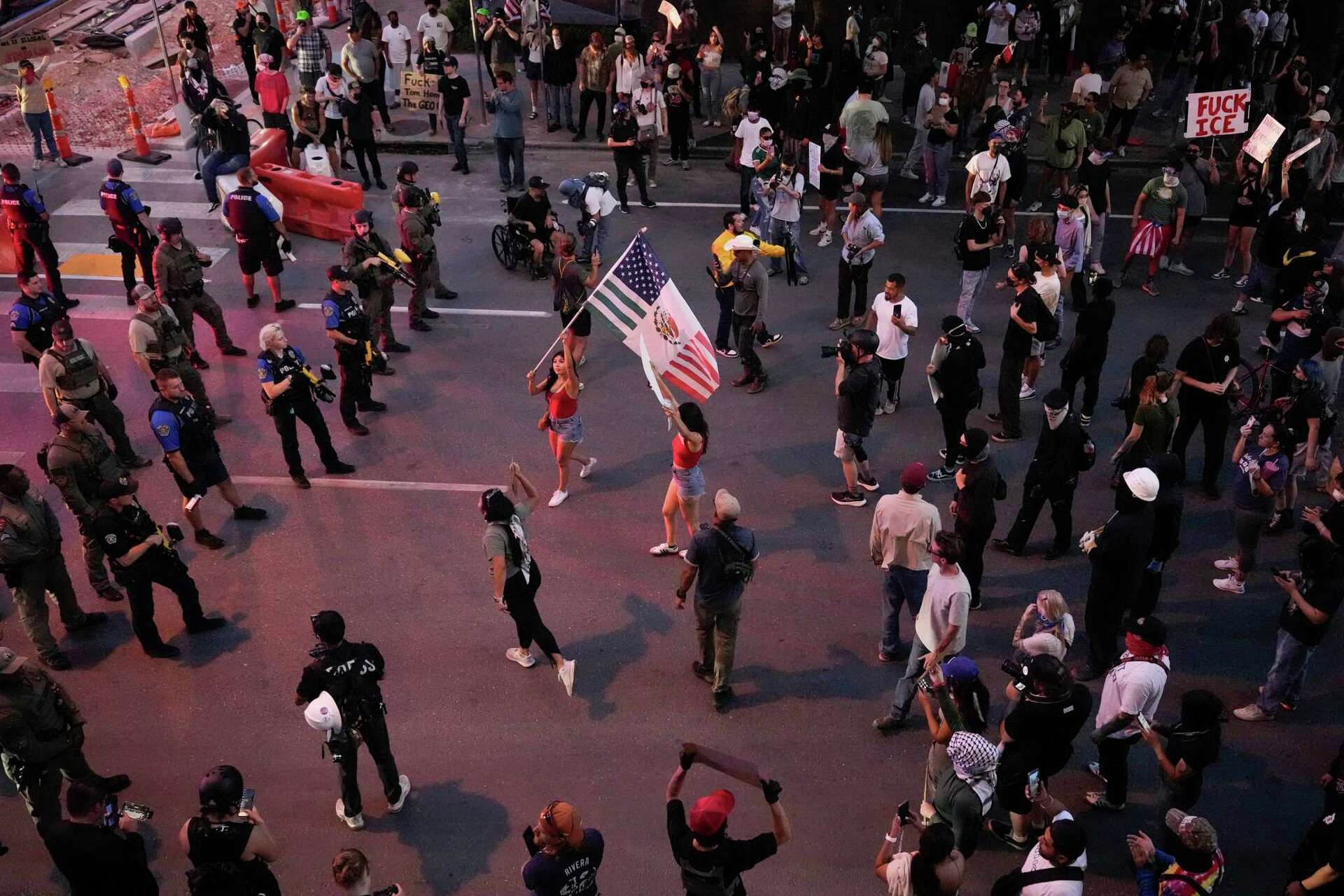 Texas National Guard pulling troops from border for protest response