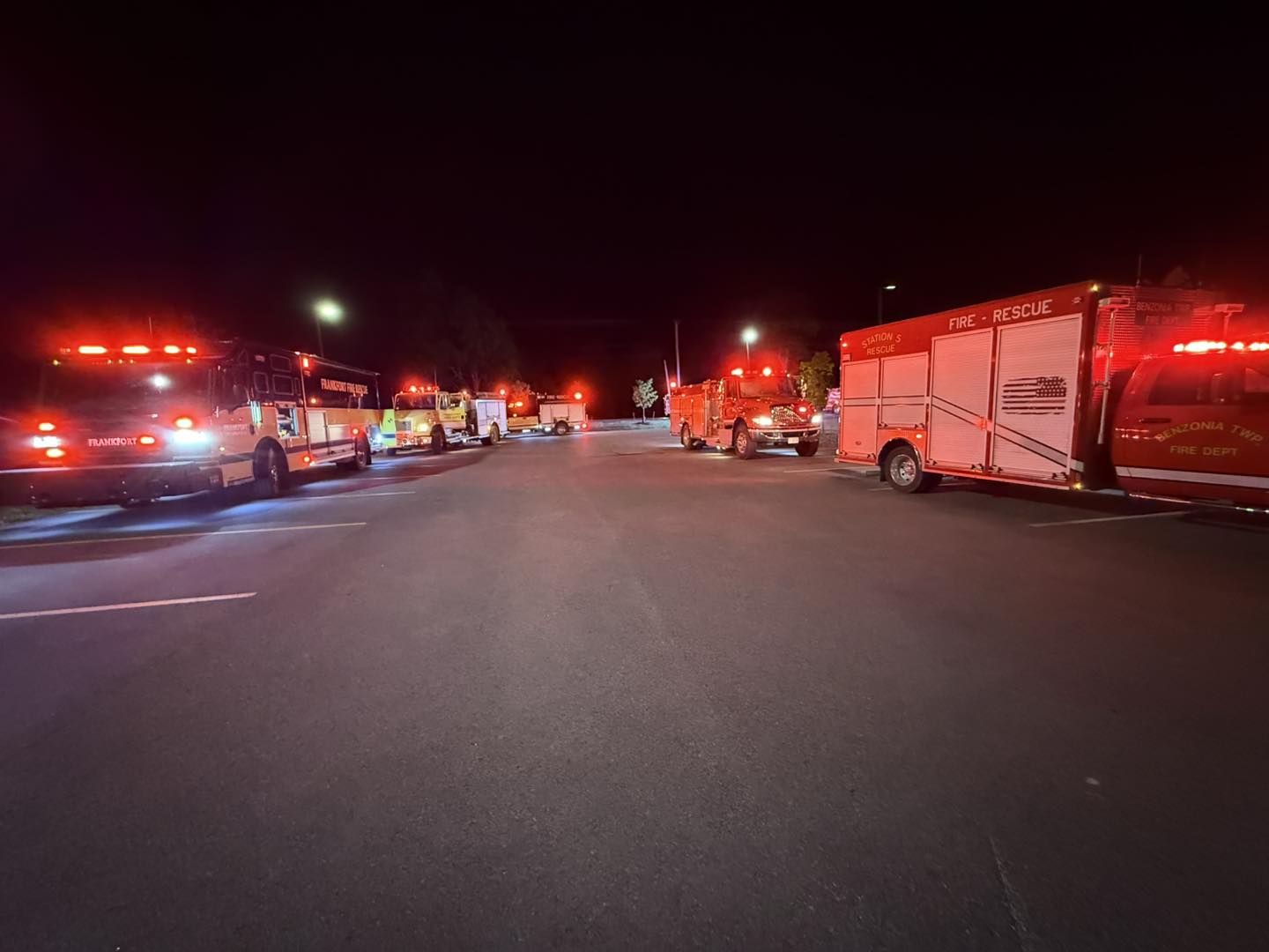 Northern Michigan fire departments respond to casino alarm