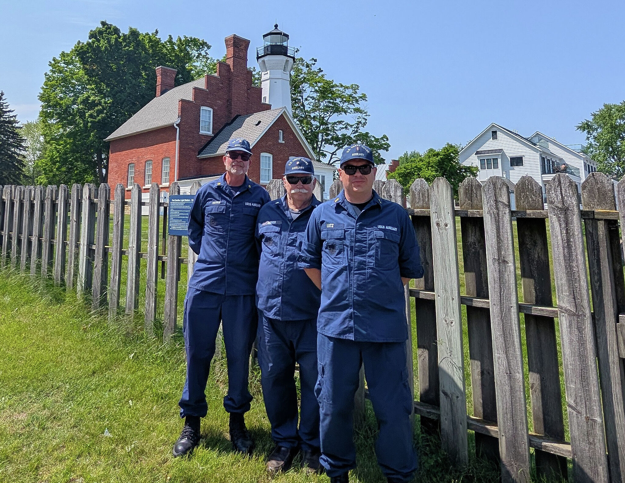 Coast Guard Auxiliary conducts marine flare training at Port Sanilac