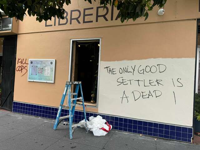 Jewish cafe owner joined S.F. rally. Later, vandals trashed his place