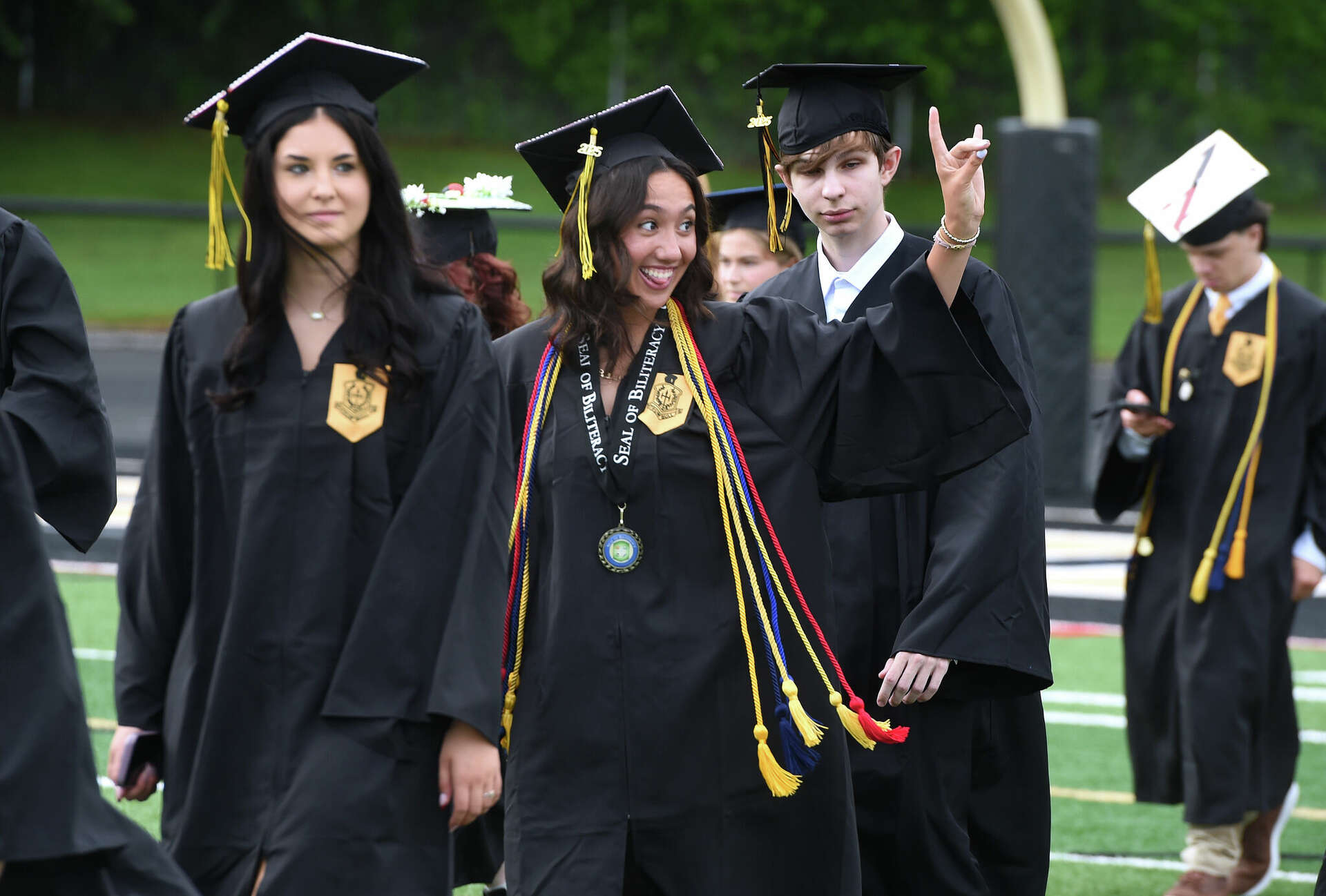 In photos: Trumbull High School salutes the Class of 2025