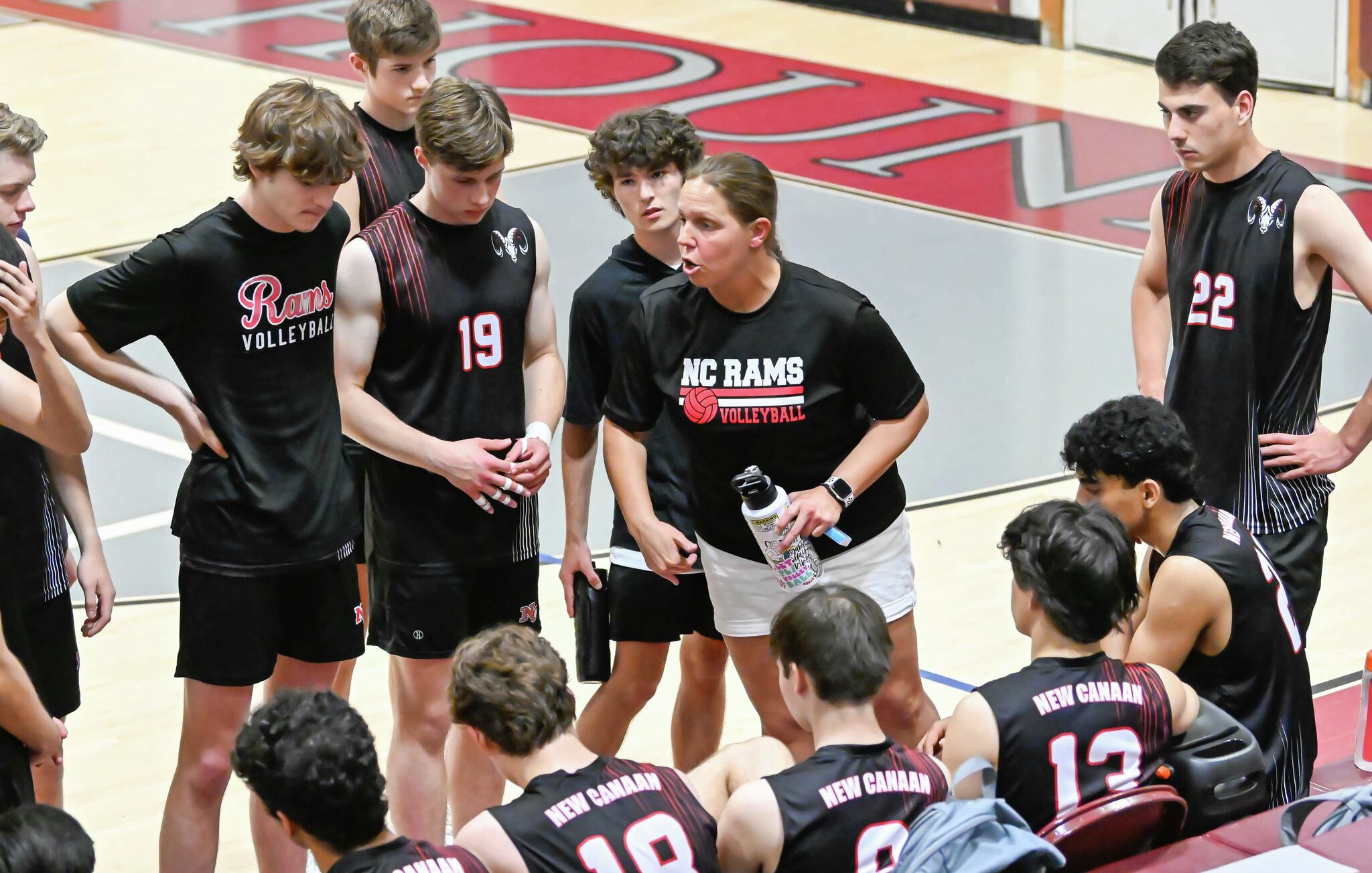 New Canaan volleyball coach overcomes loss to lead team to CIAC finals