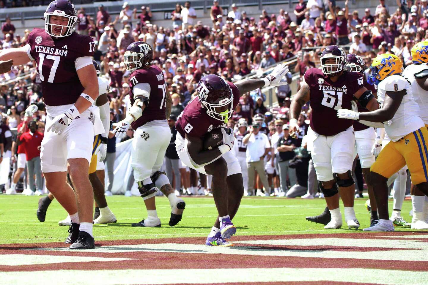 Texas A&M vs Arkansas game score: Replay from the Aggies' 21-17 win