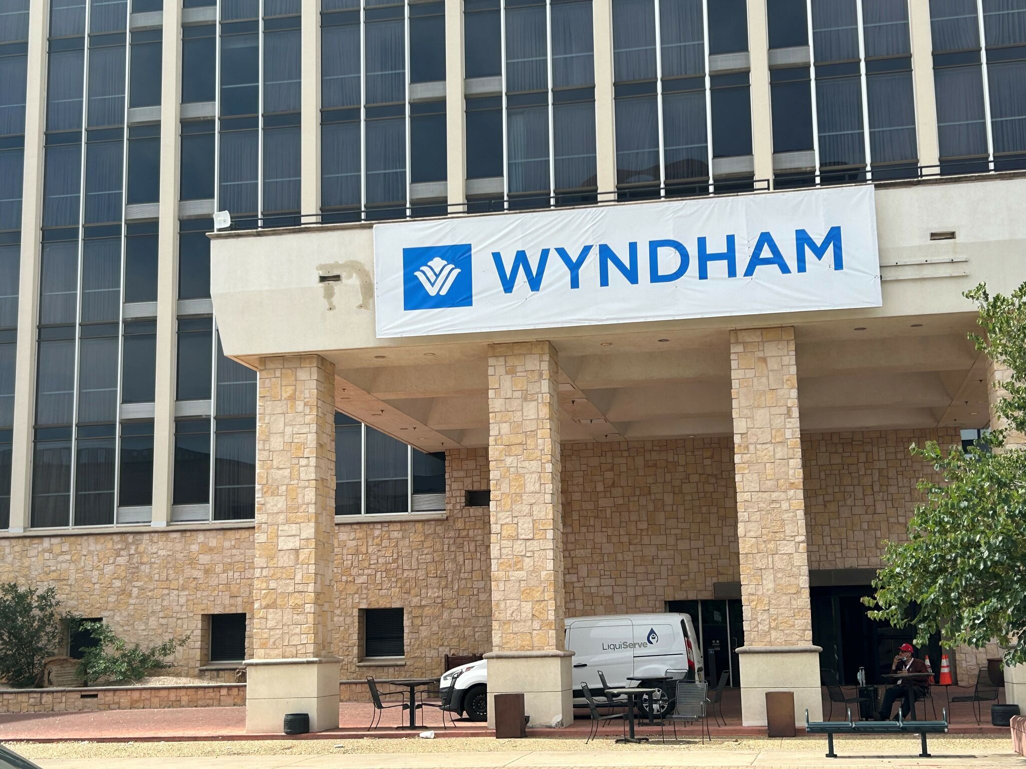 The former Doubletree in downtown Midland has a new name