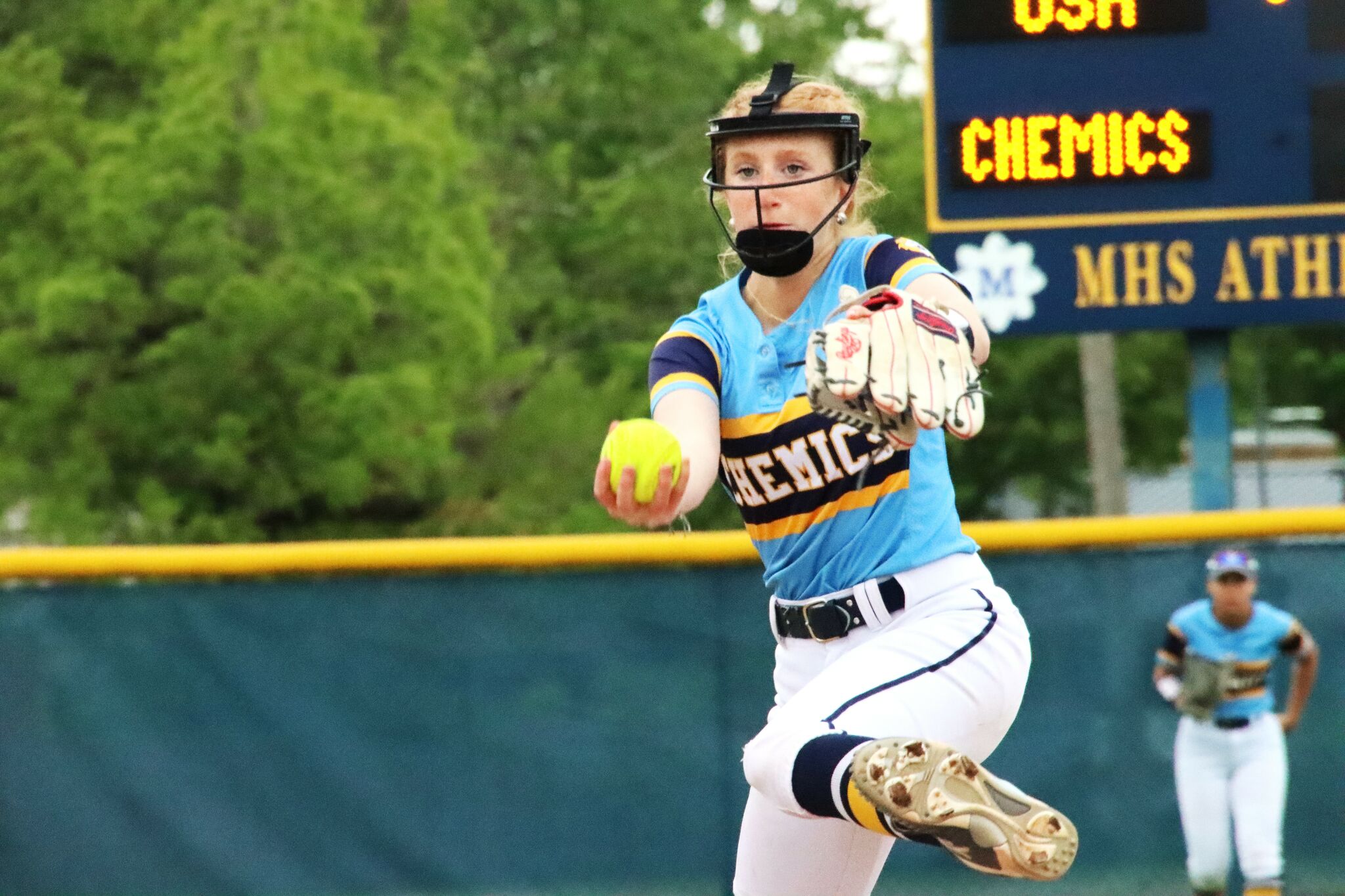 Softball All-Area Second Team and honorable mention