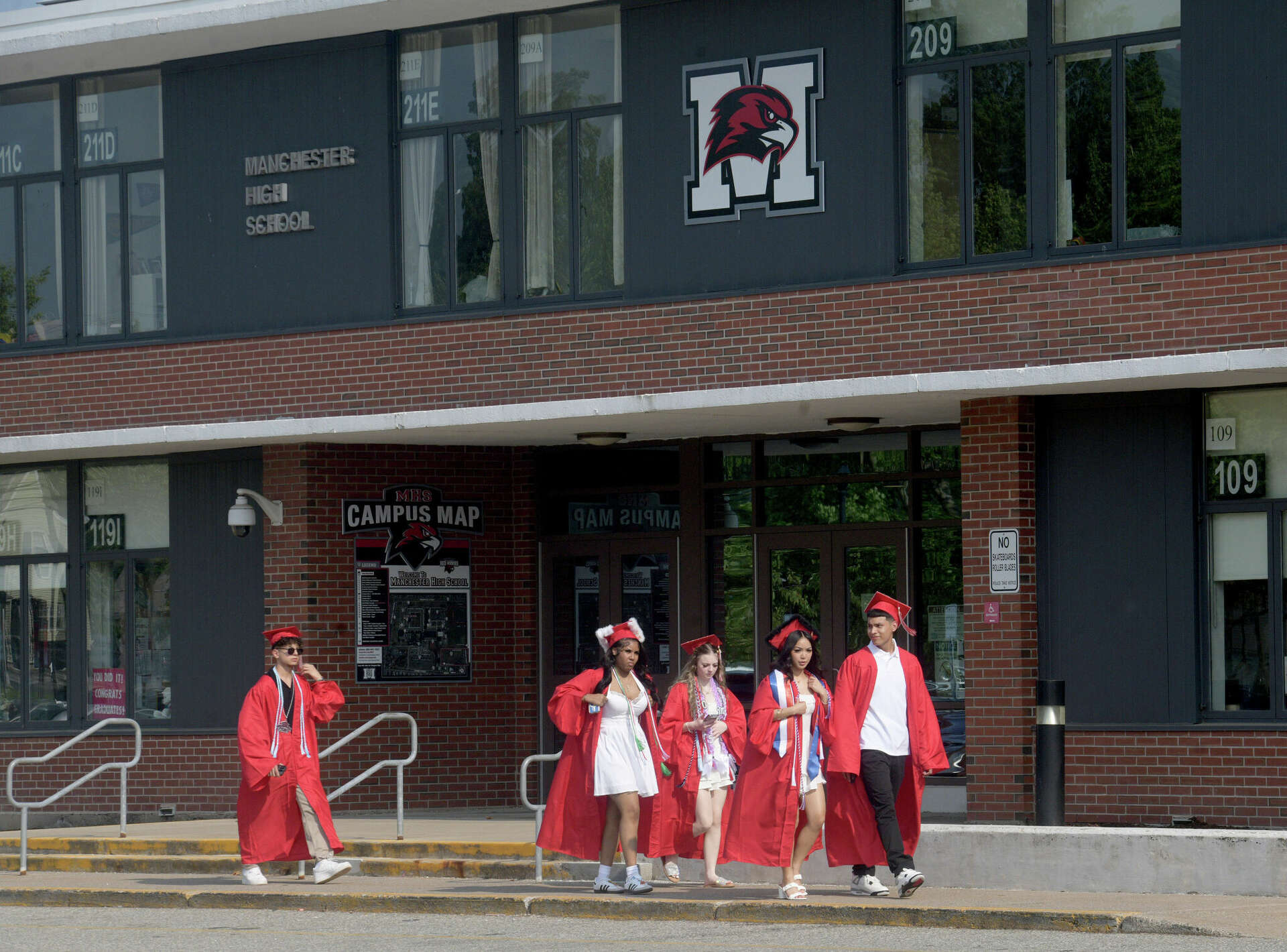 In photos: Class of 2025 graduates at Manchester High School