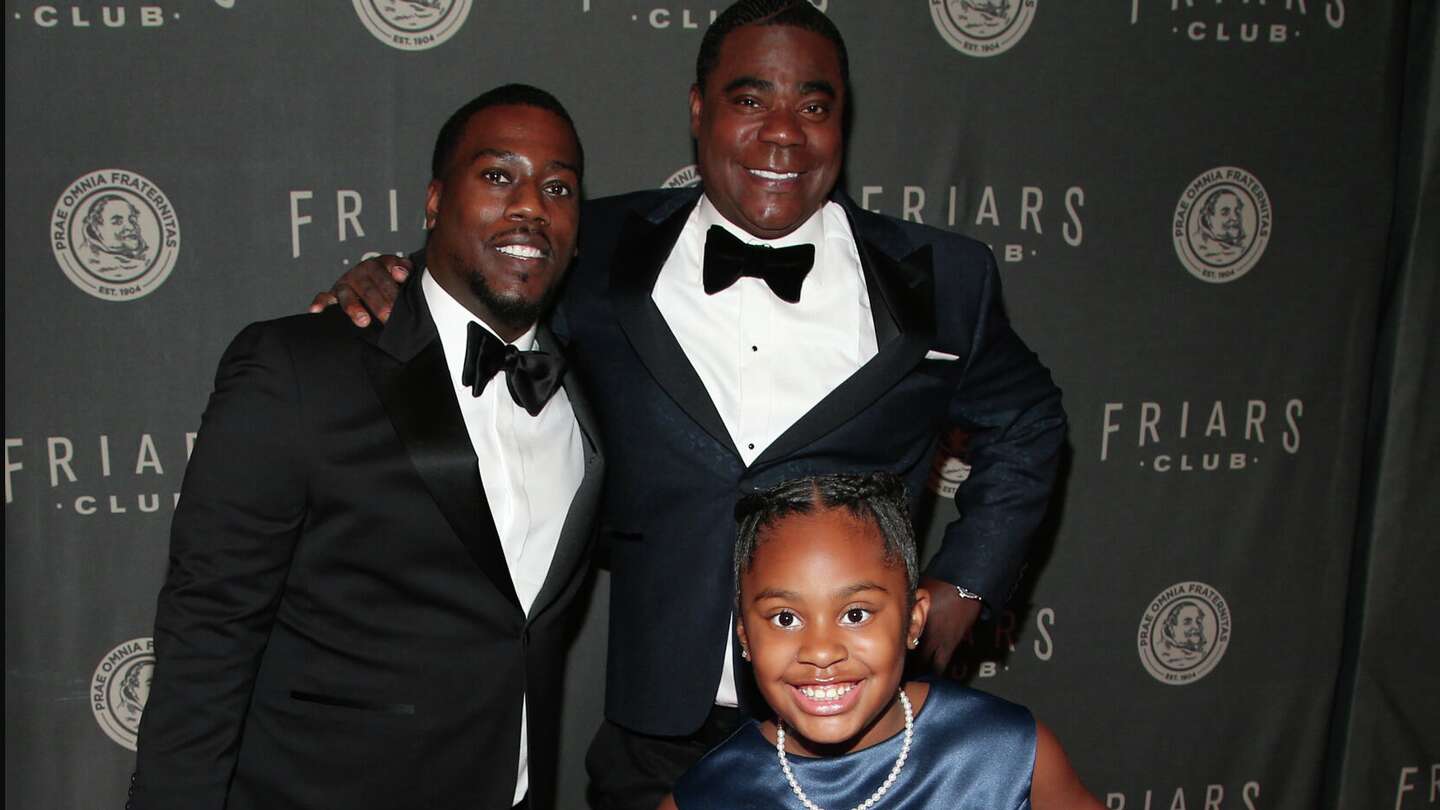 Tracy Morgan celebrates his son graduating from CT university