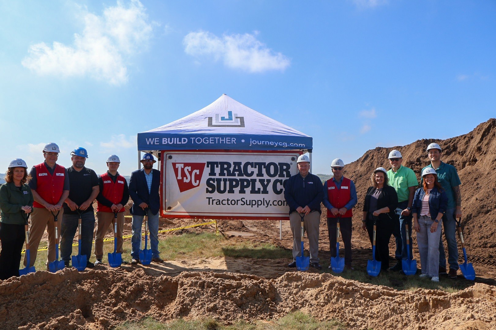 Tractor Supply breaks ground on new store in Evart Michigan