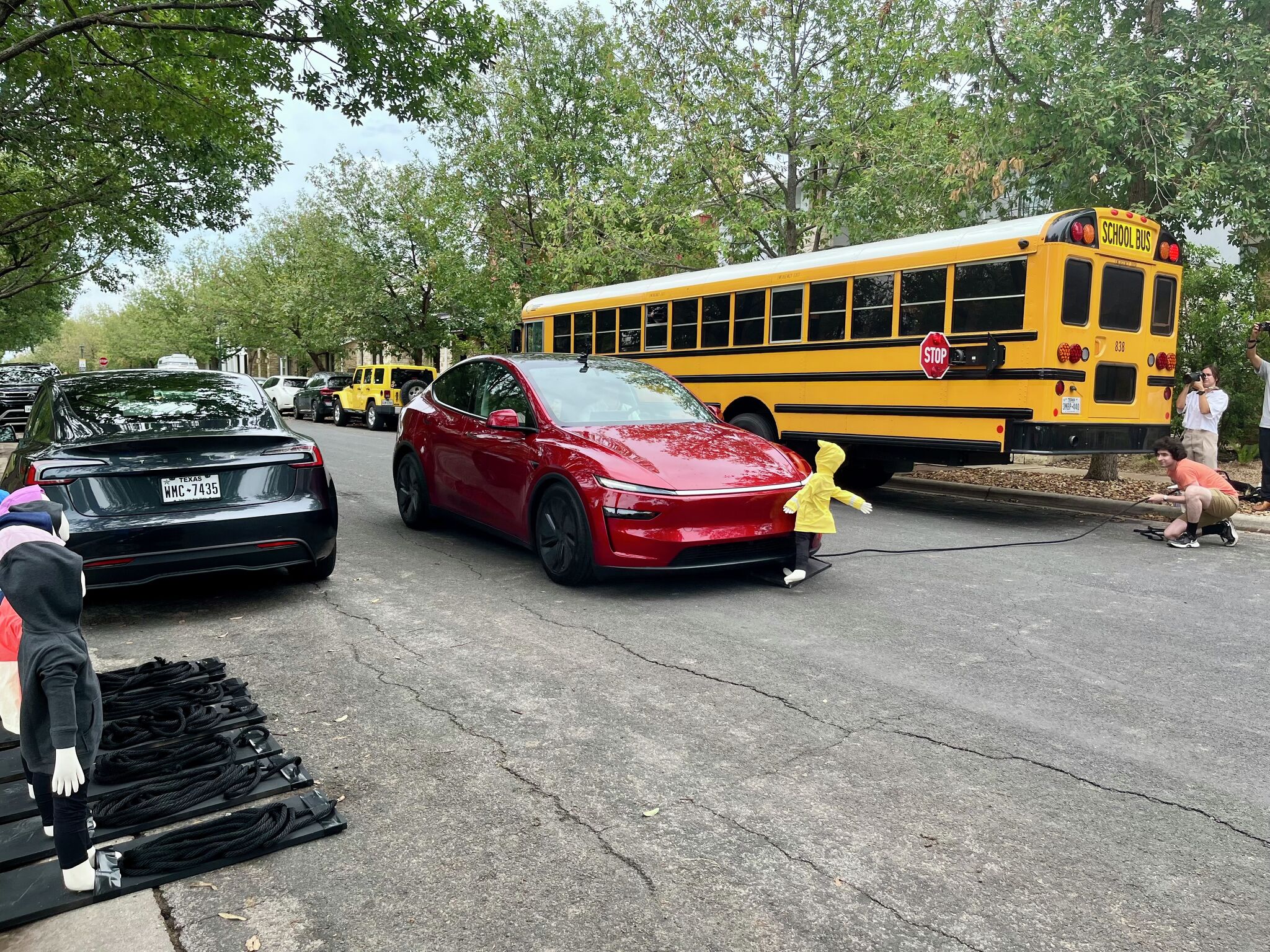 'Rogue' Tesla demonstration shows dangers to Texas roads