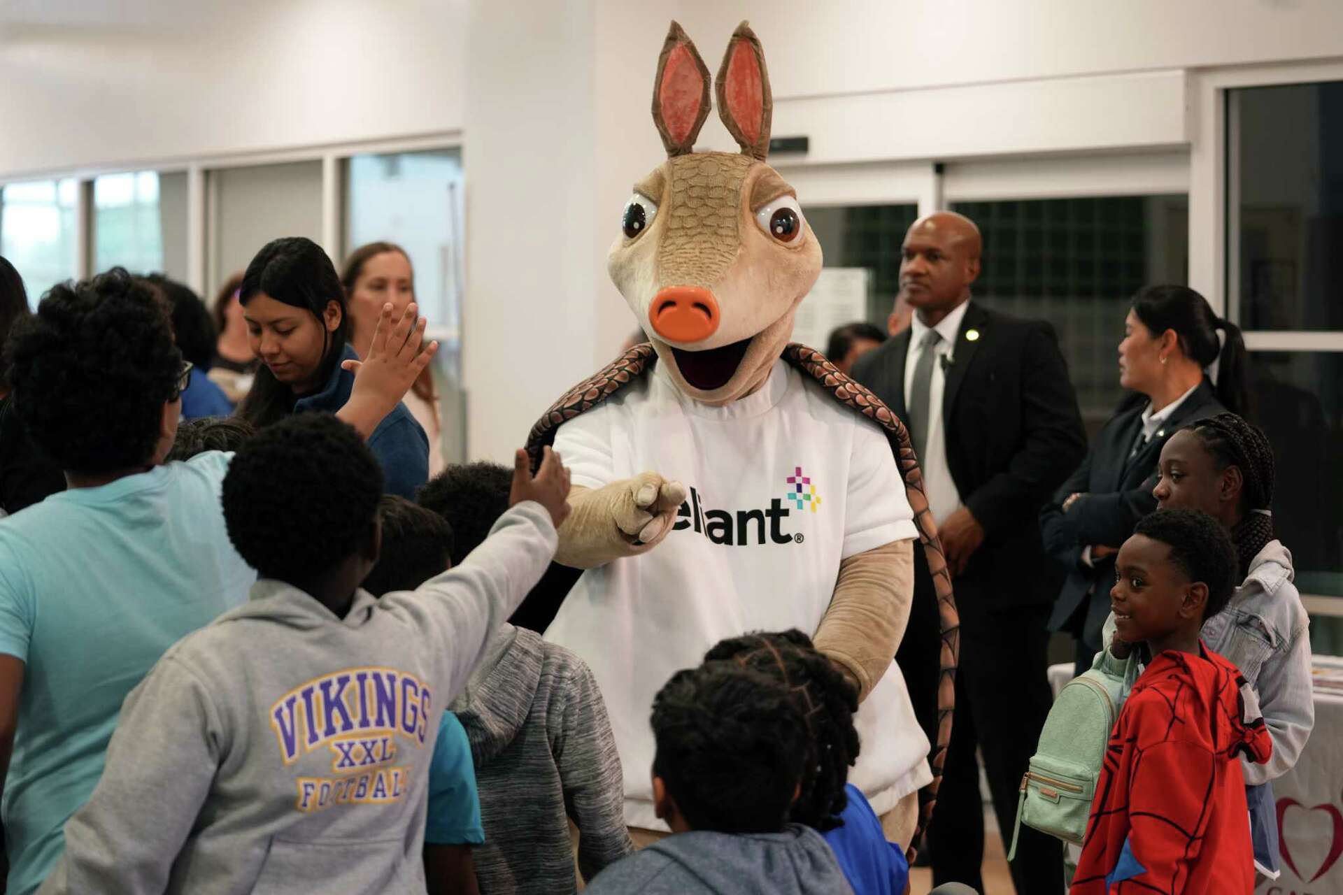 Mayor John Whitmire, Reliant officials unveil 12 centers to escape the
