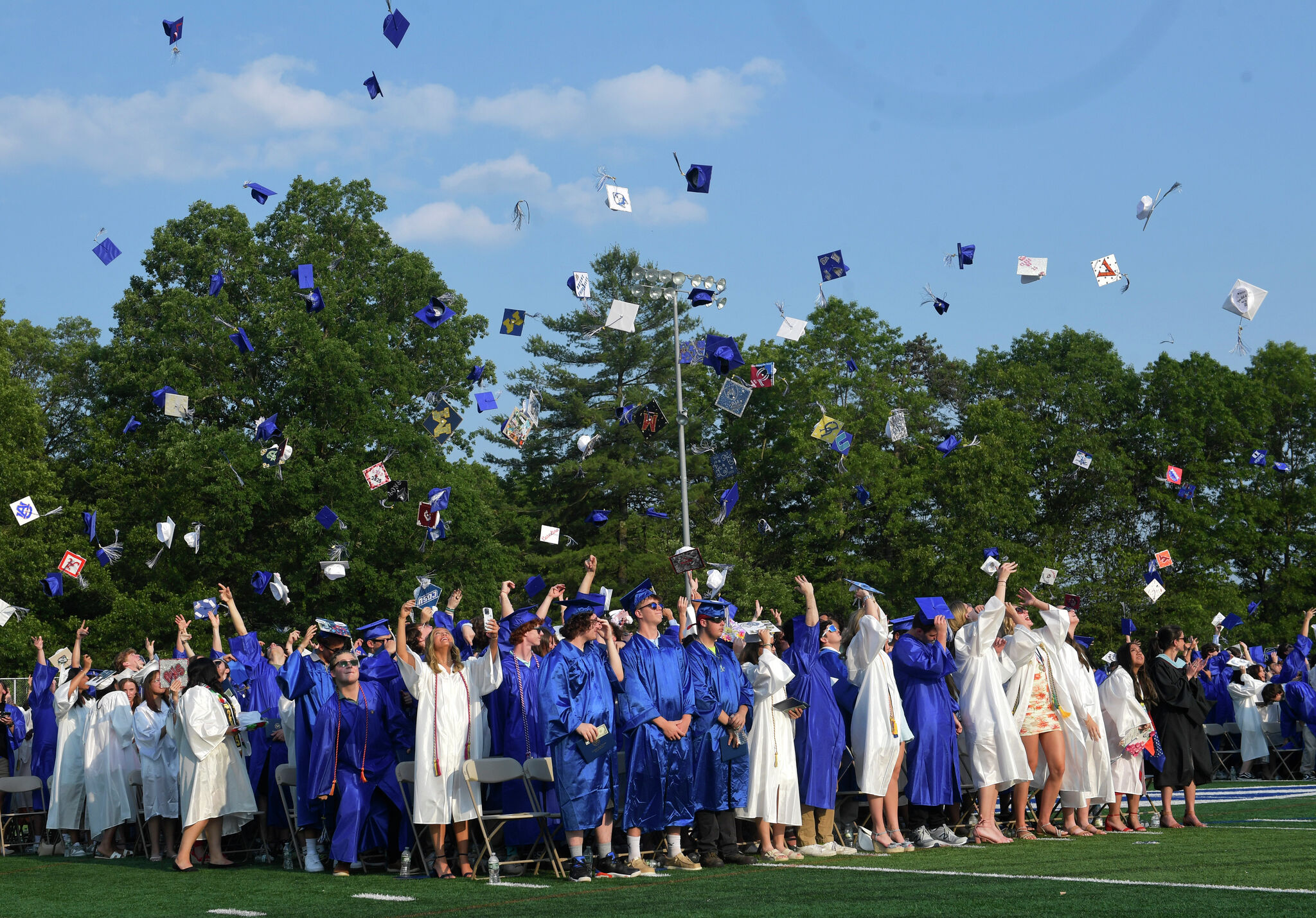 In Photos: Newtown High School celebrates Class of 2025 graduation