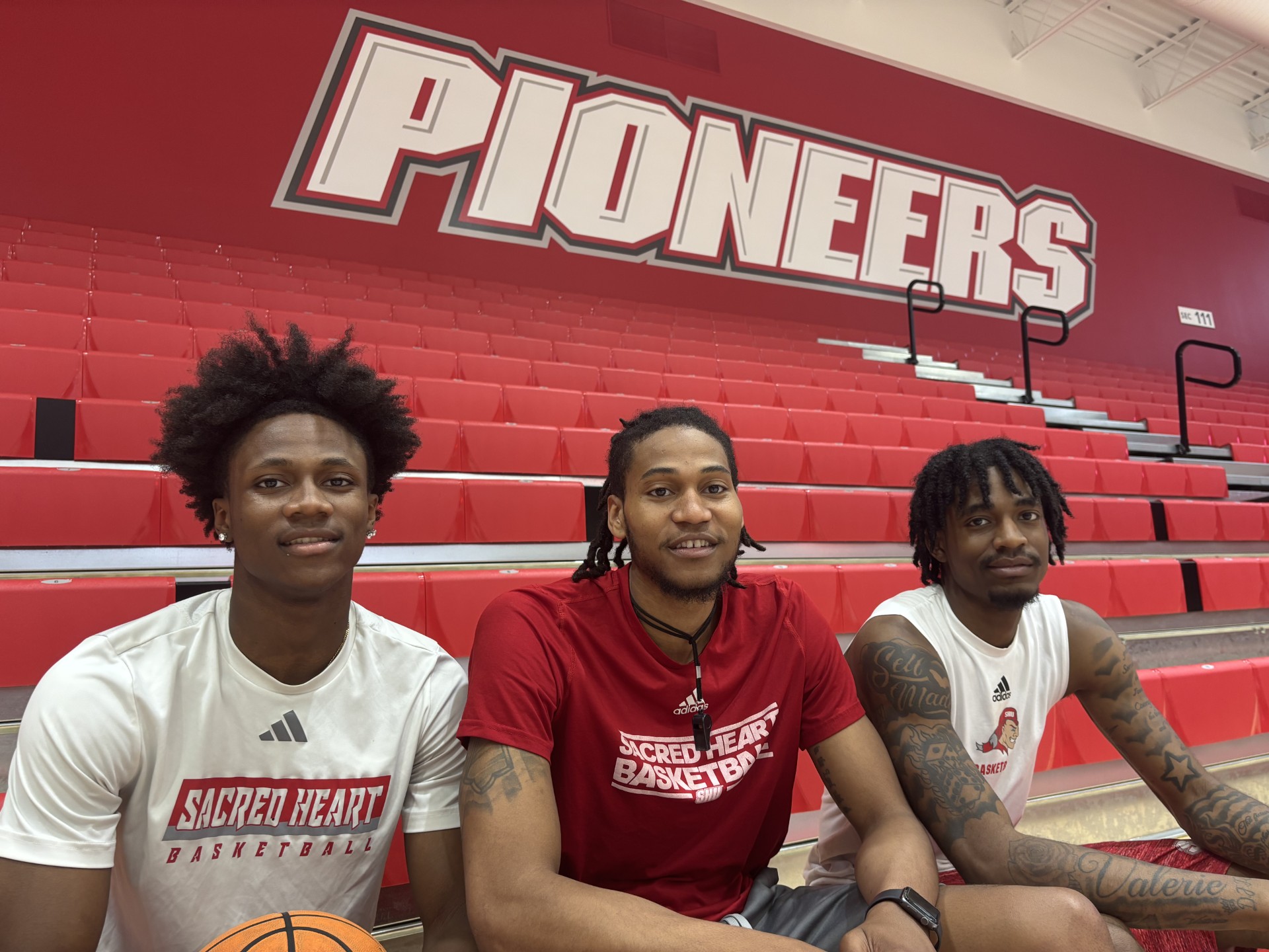 Sacred Heart University will feature three Gittens brothers this year