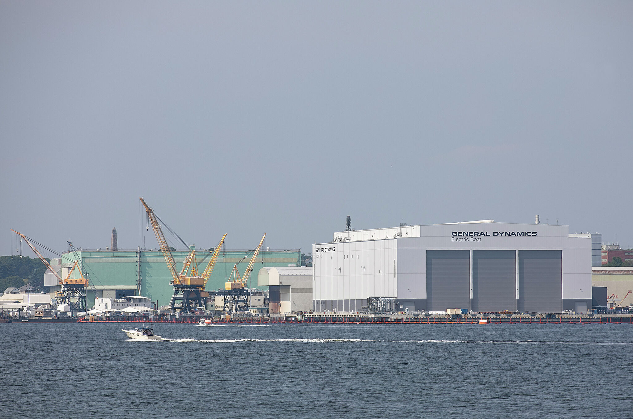 Electric Boat has been expanding in CT. How much land does it own?