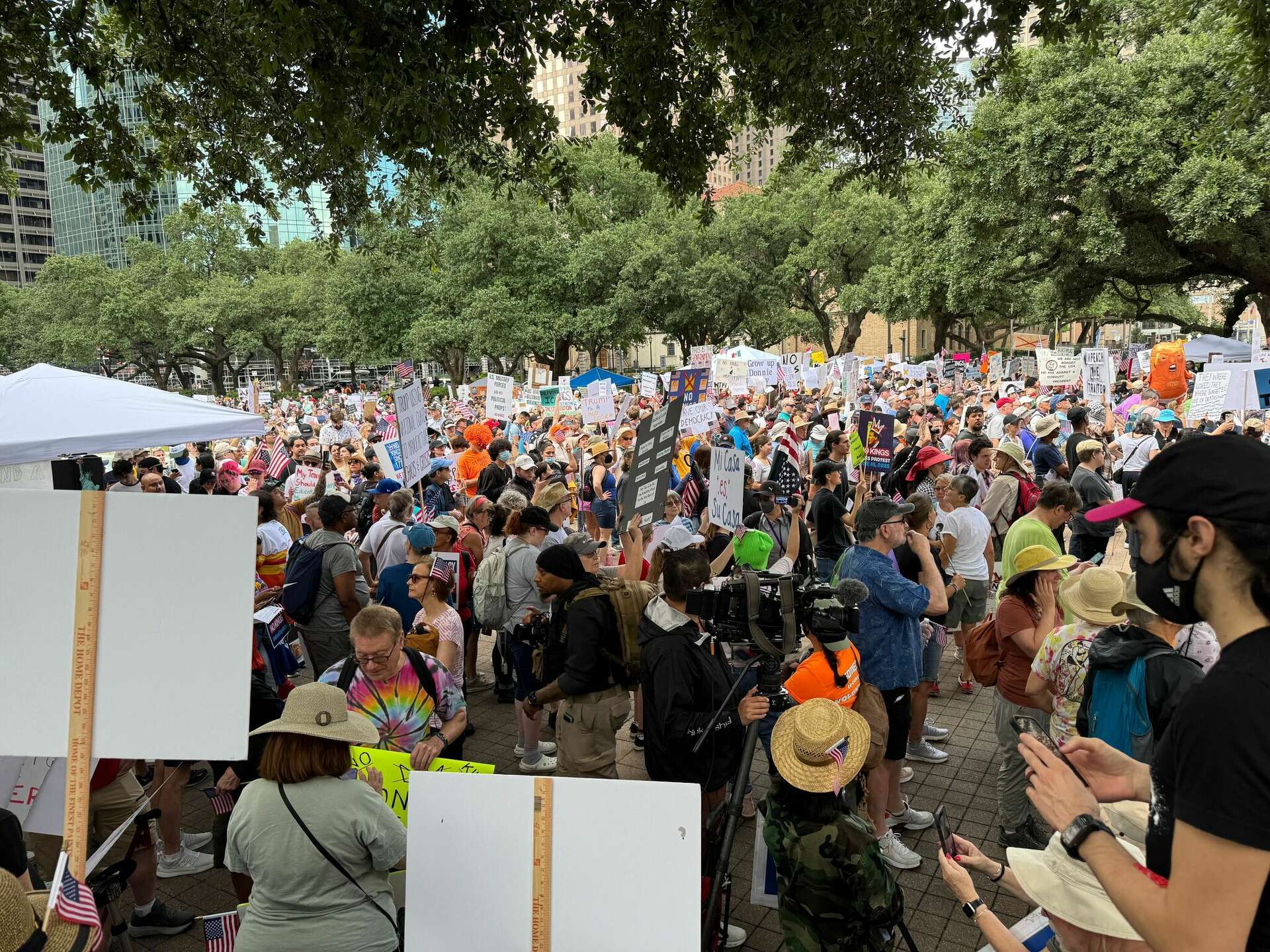 Houston Labor Day march to protest 'billionaire takeover'