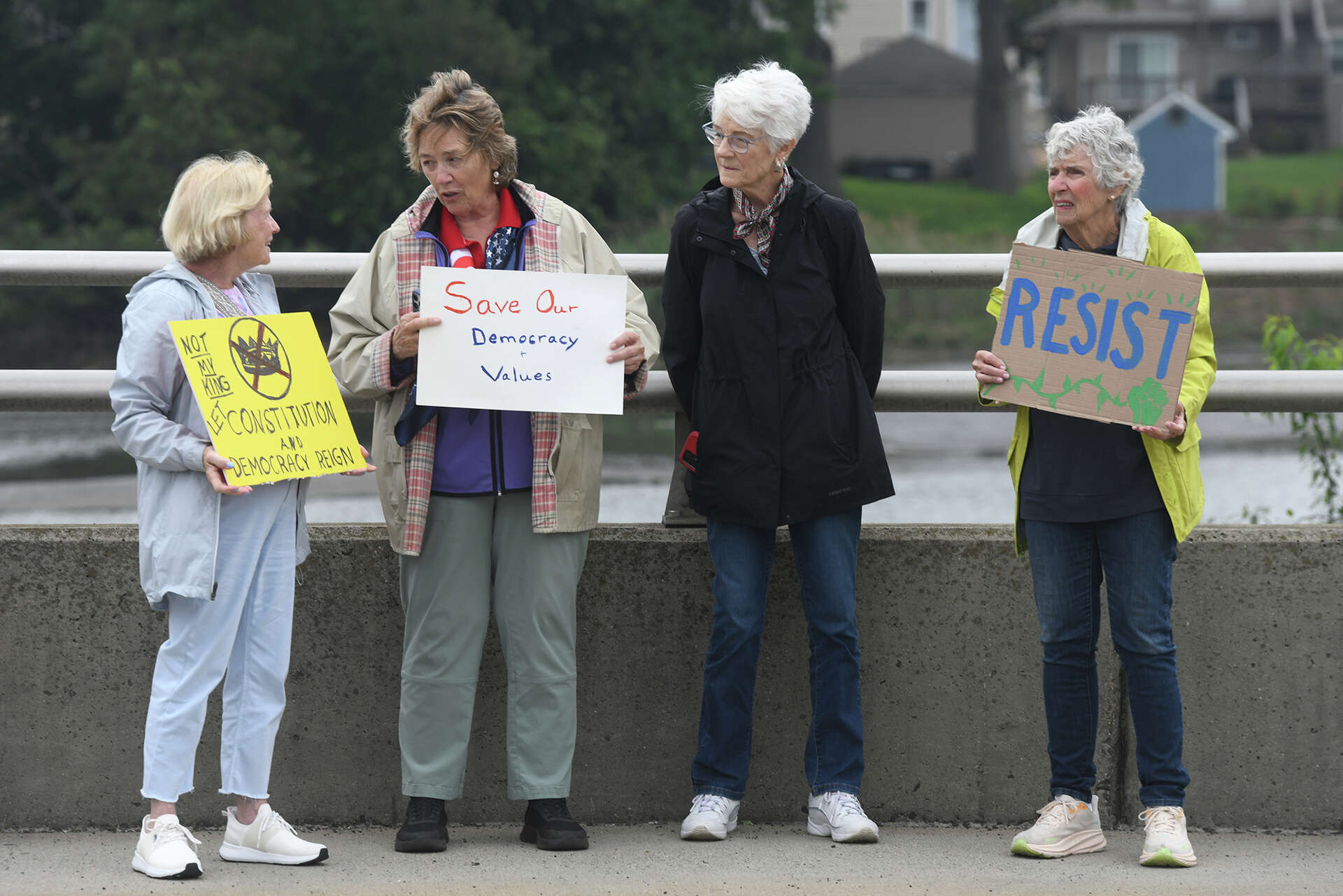 Thousands gathered for Connecticut 'No Kings' protests