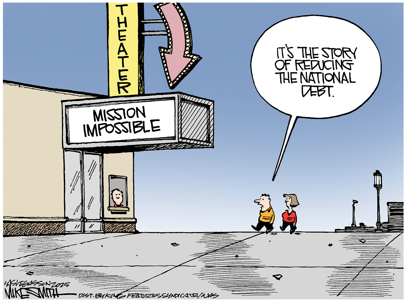 Opinion cartoon: Inaction movie
