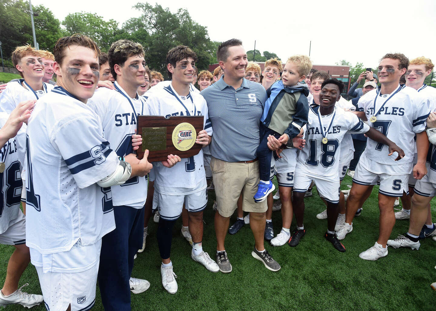 Staples tops Darien to win the CIAC Class LL boys lacrosse title