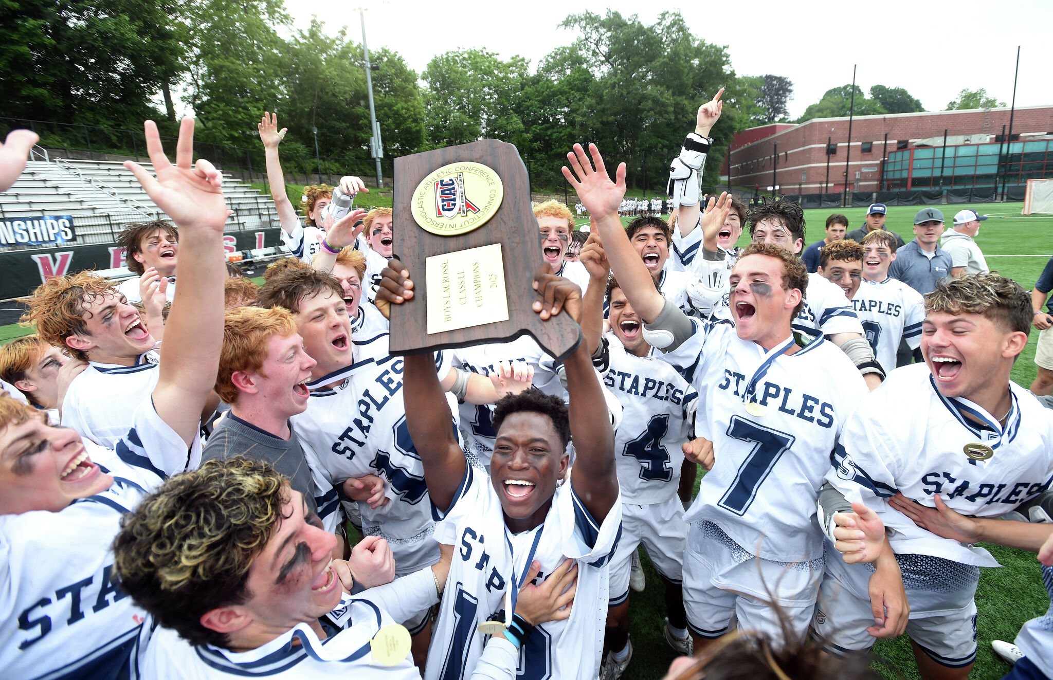 Staples tops Darien to win the CIAC Class LL boys lacrosse title