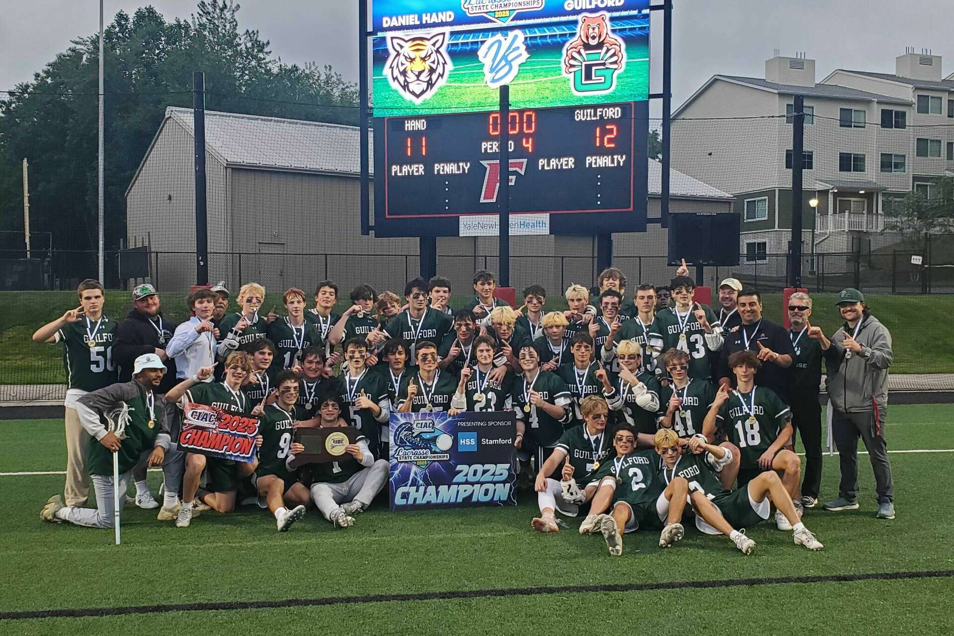Guilford boys lacrosse defeats Hand in CIAC Class M final
