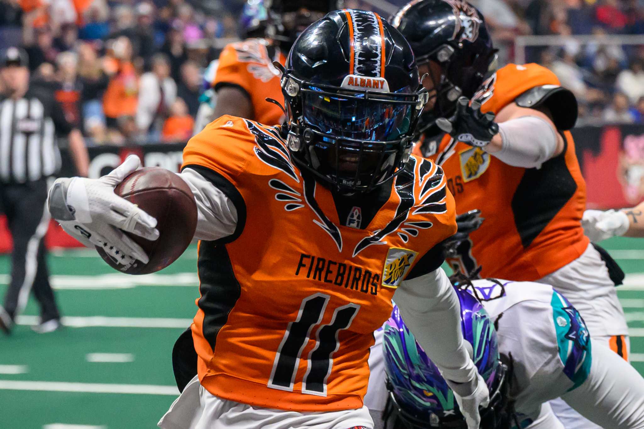 Albany Firebirds complete undefeated Arena Football One regular season