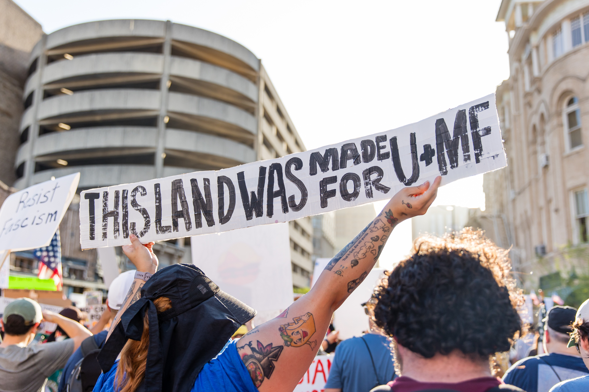 'Free America Weekend' protests in Texas during 4th of July