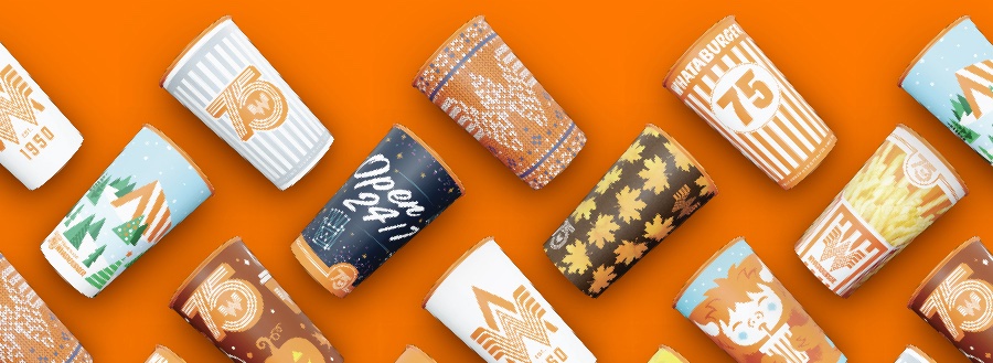 Whataburger rolls out collectible cups for 75th anniversary