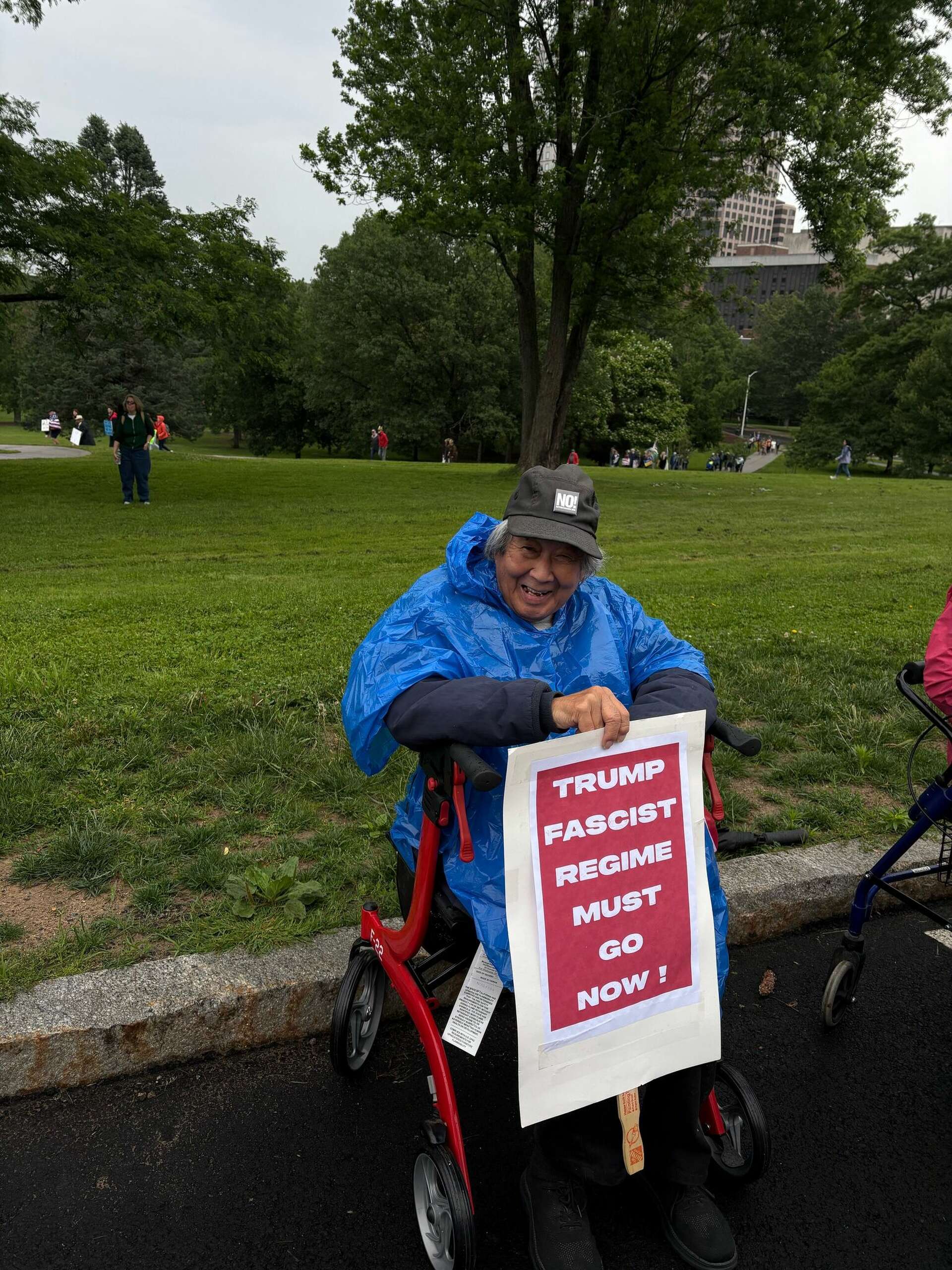 Born in an internment camp, CT man remains determined to protest