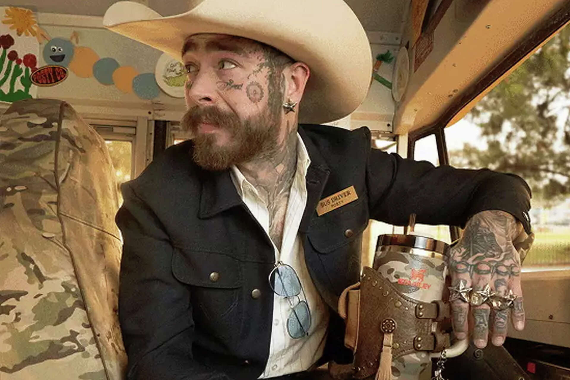 Stanley x Post Malone collab is finally here—tumblers, flasks and more