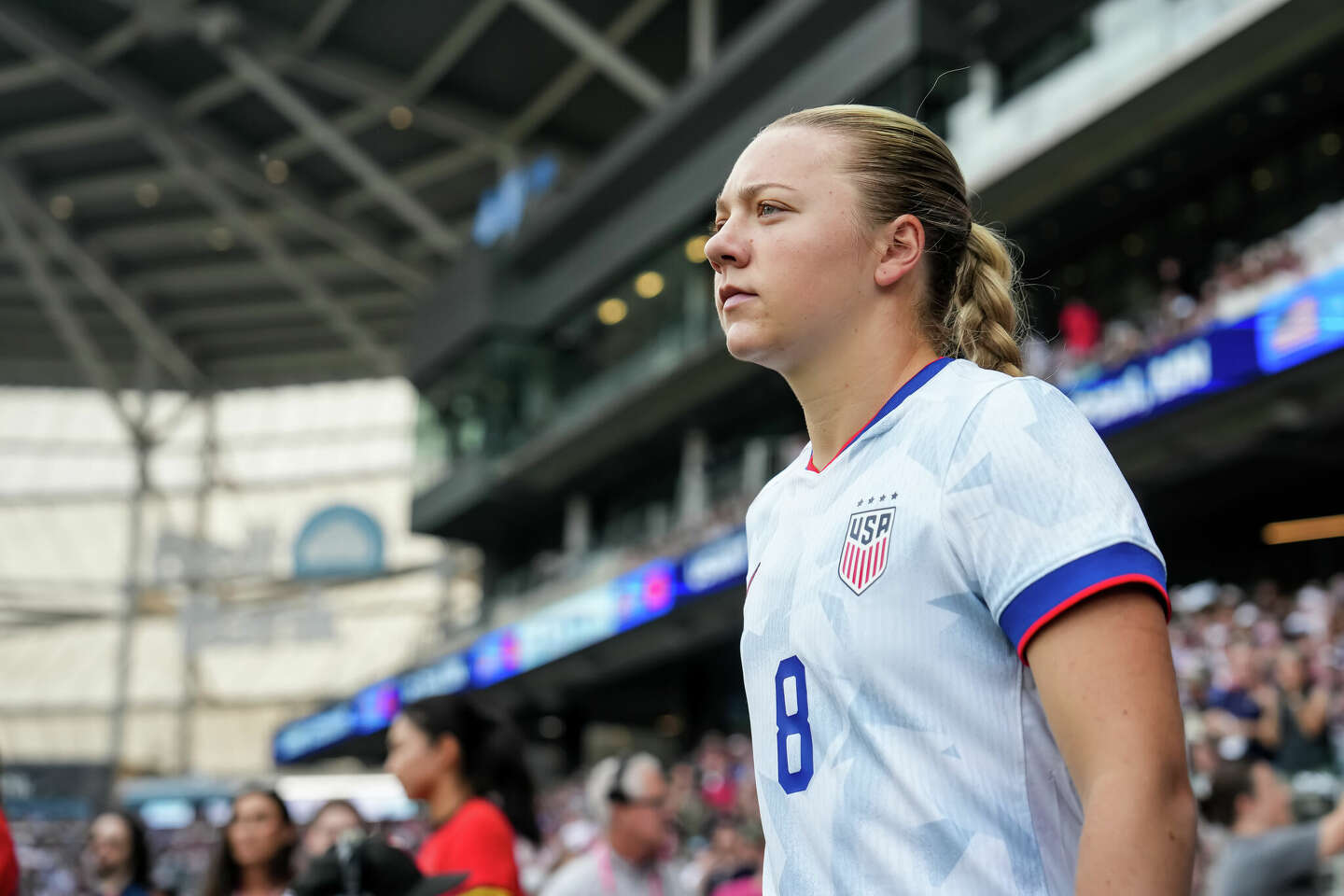 USWNT rising star Avery Patterson will smile at you, then destroy you.