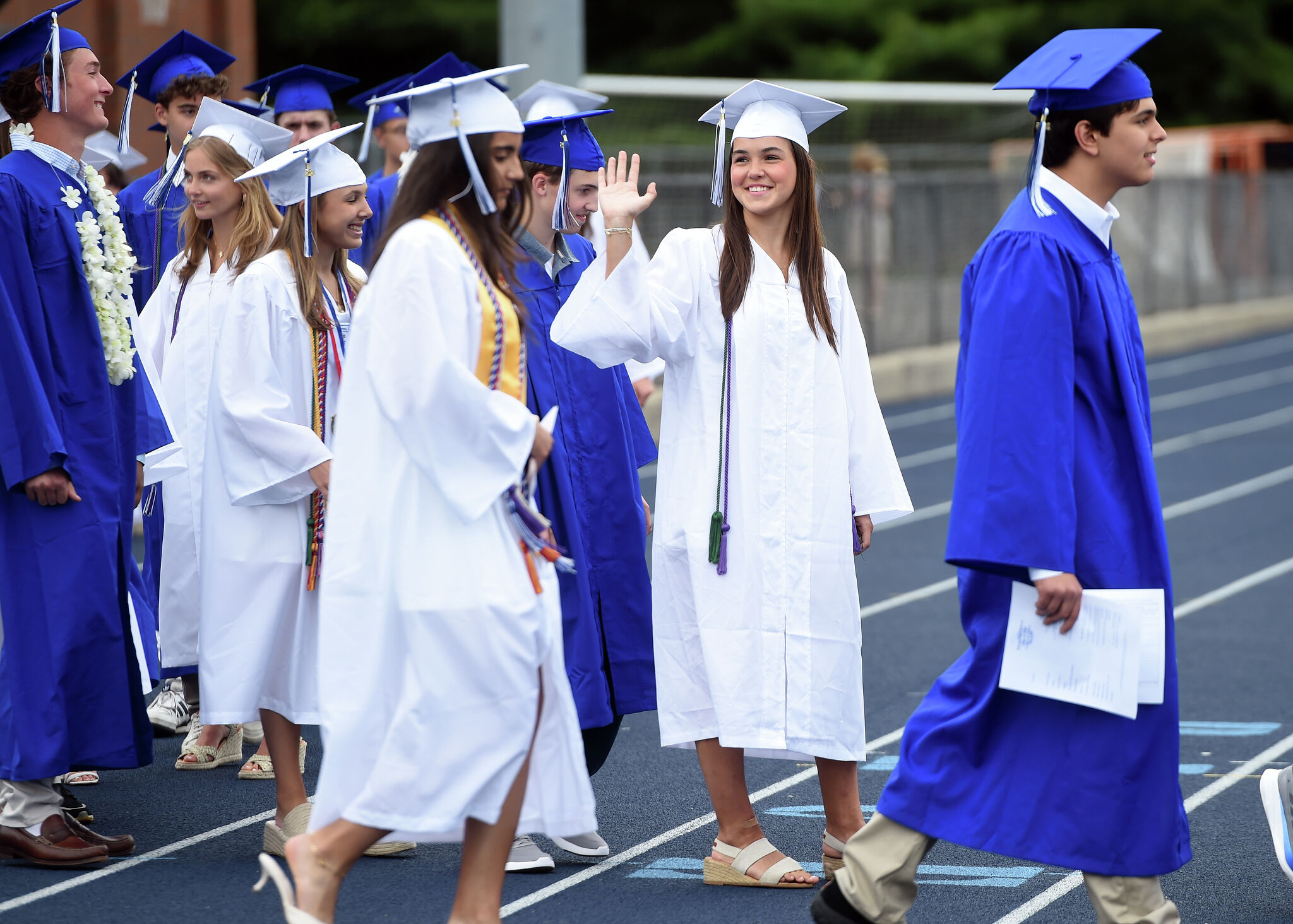 In Photos: Darien High School honors 348 graduates at commencement
