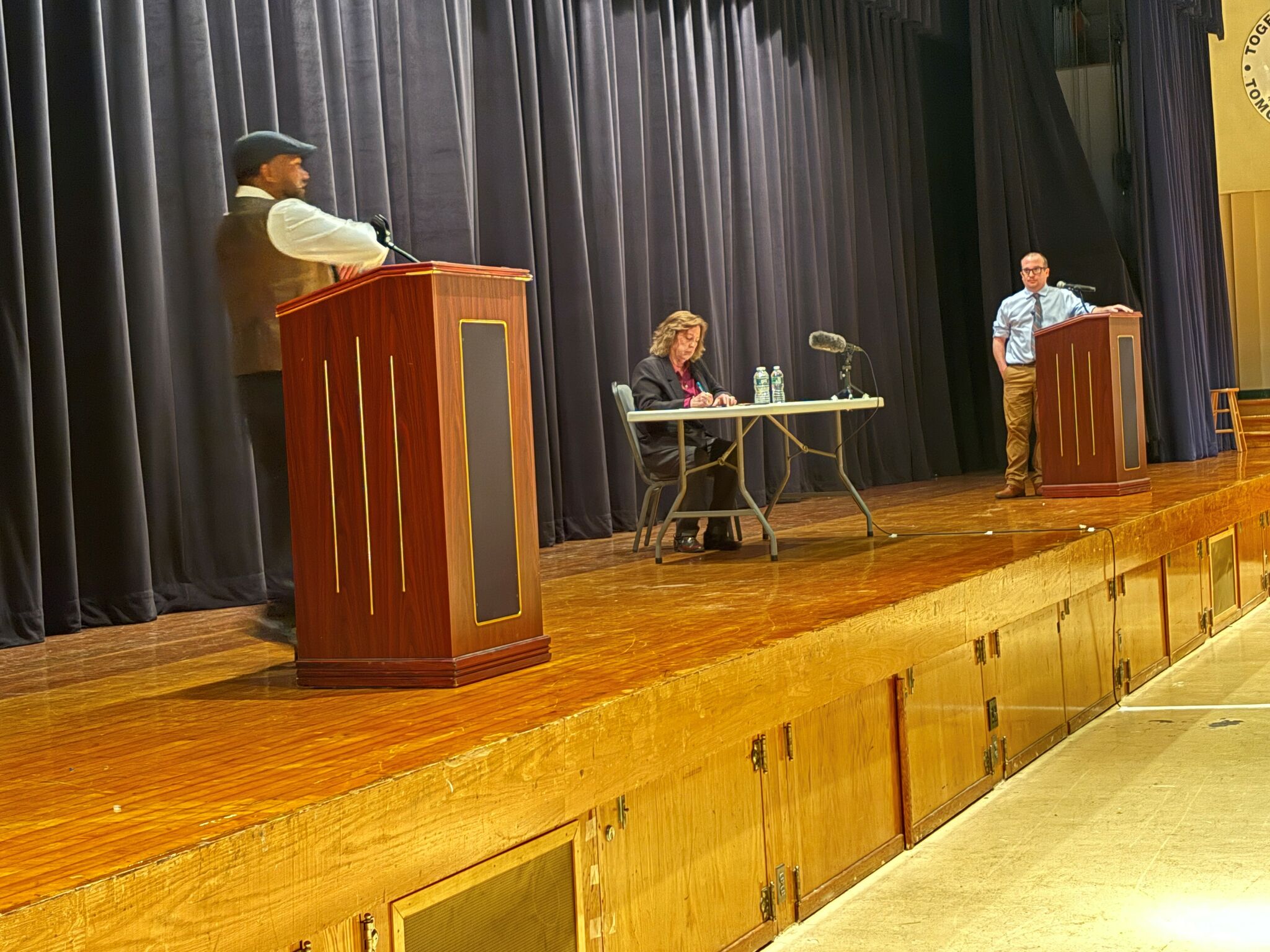 Kamal Johnson and Joseph Ferris spar over Hudson’s future in debate