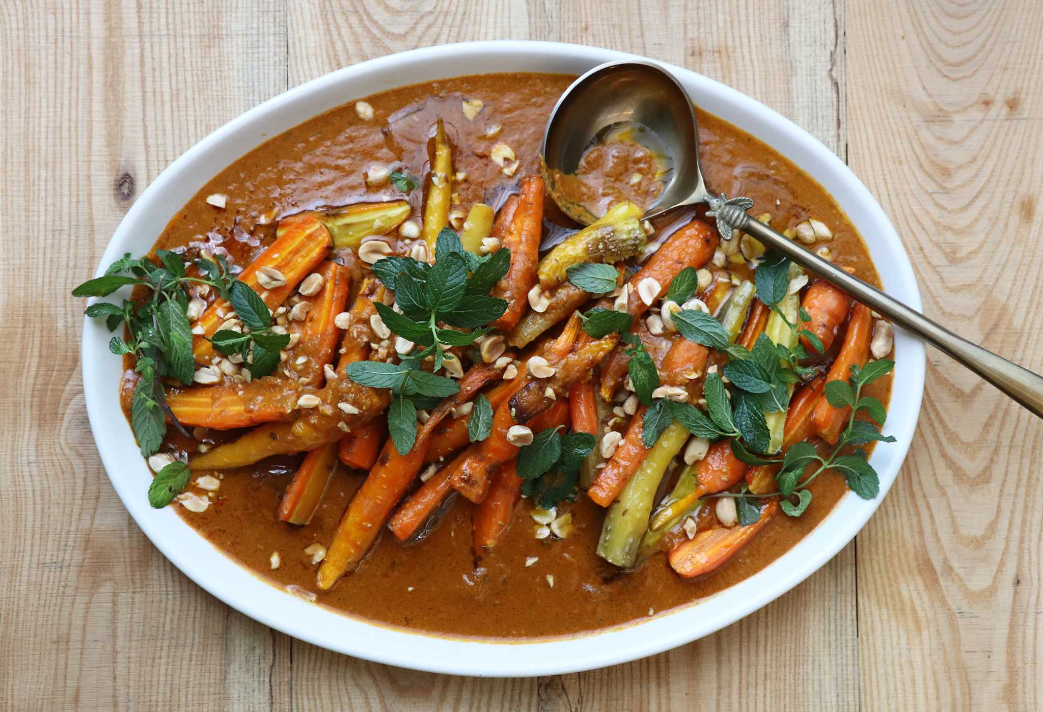How to use in-season Texas carrots for African maafe recipe