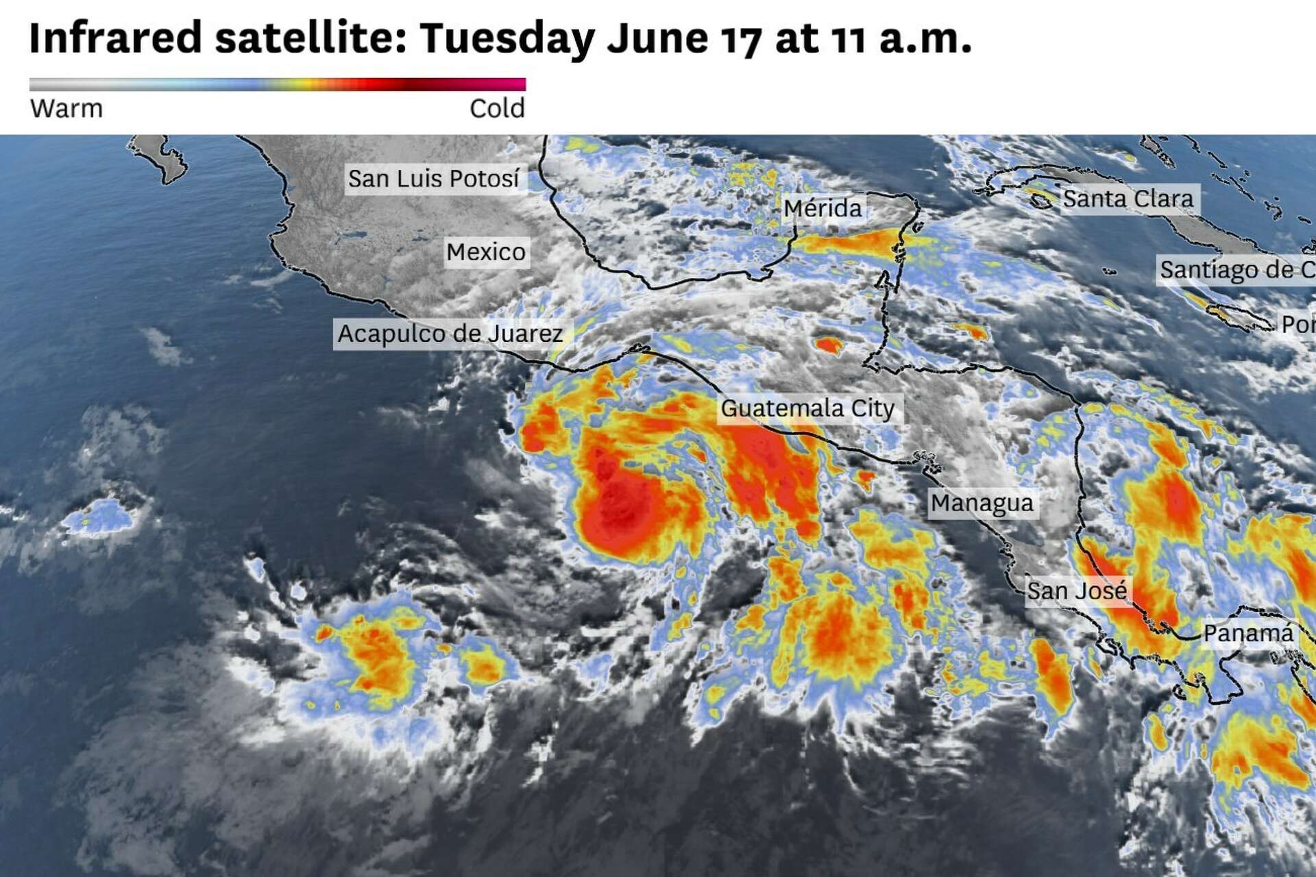 Erick eyes Mexico as Pacific’s first major hurricane of 2025