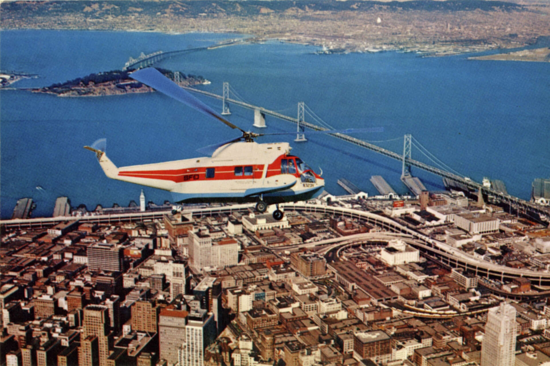 This helicopter airline connected the Bay Area to SFO in minutes