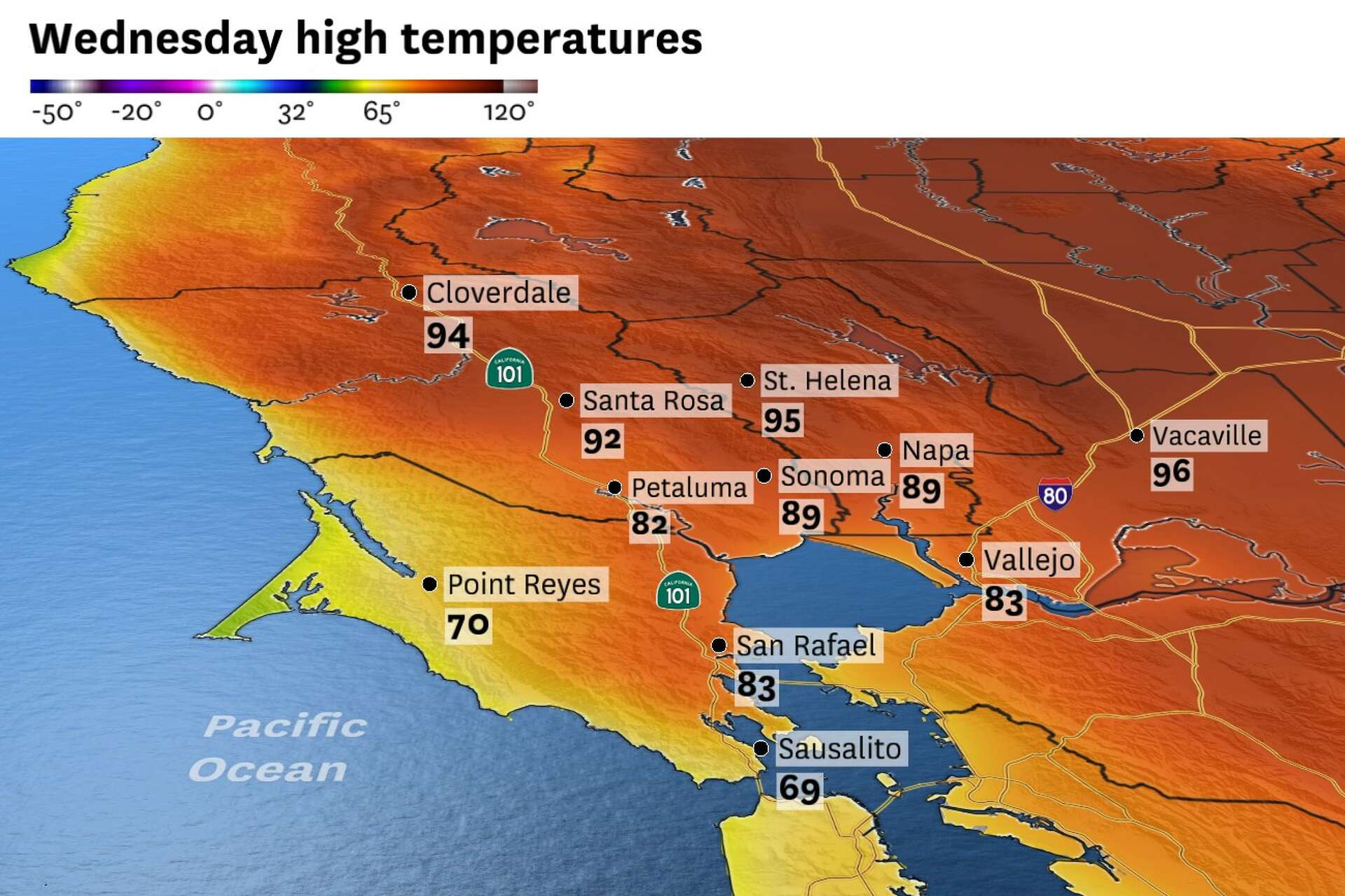 Bay Area weather is warming up. Here's how long it will last