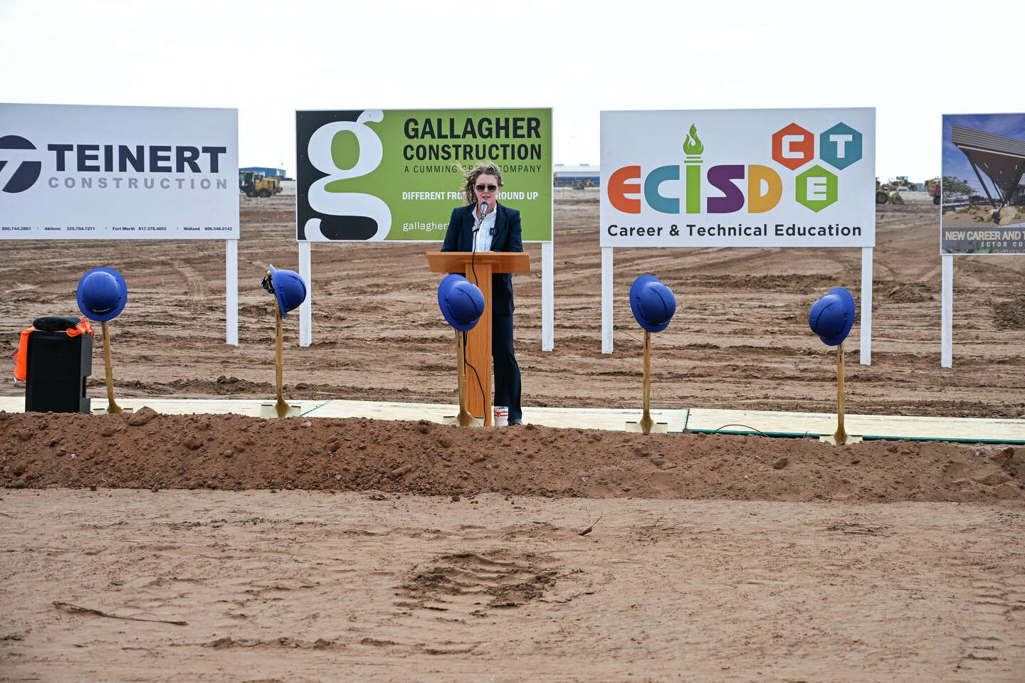 ECISD breaks ground on new CTE Center