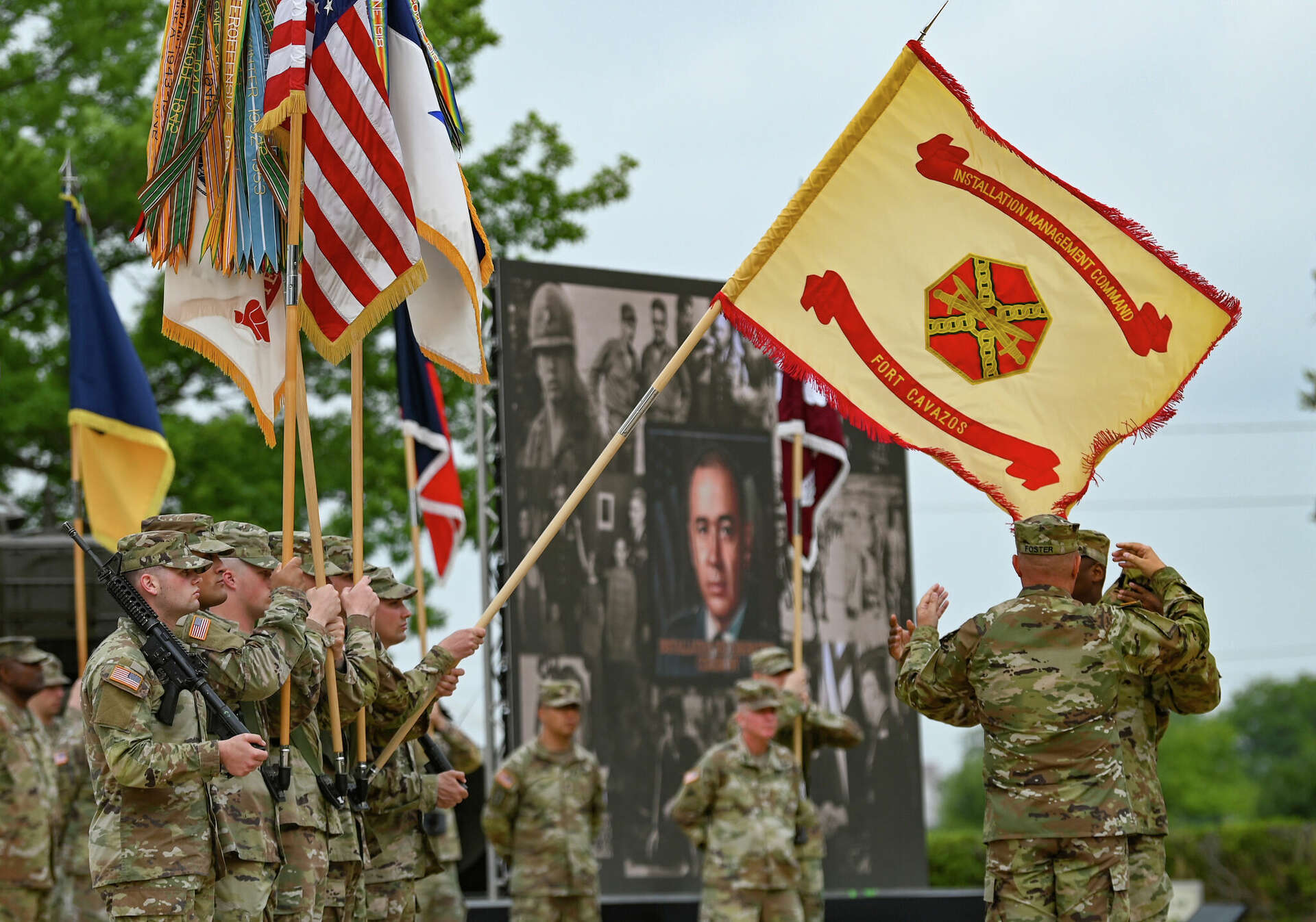 Fort Cavazos signs come down as Army base reverts to Fort Hood