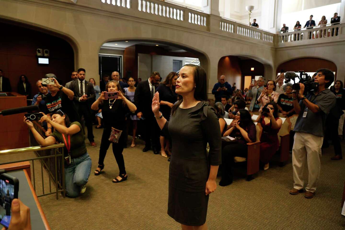 Gina Ortiz Jones sworn in as San Antonio mayor