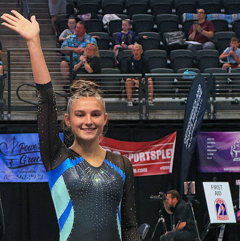 Allison Jennings wins national tumbling championship in senior year