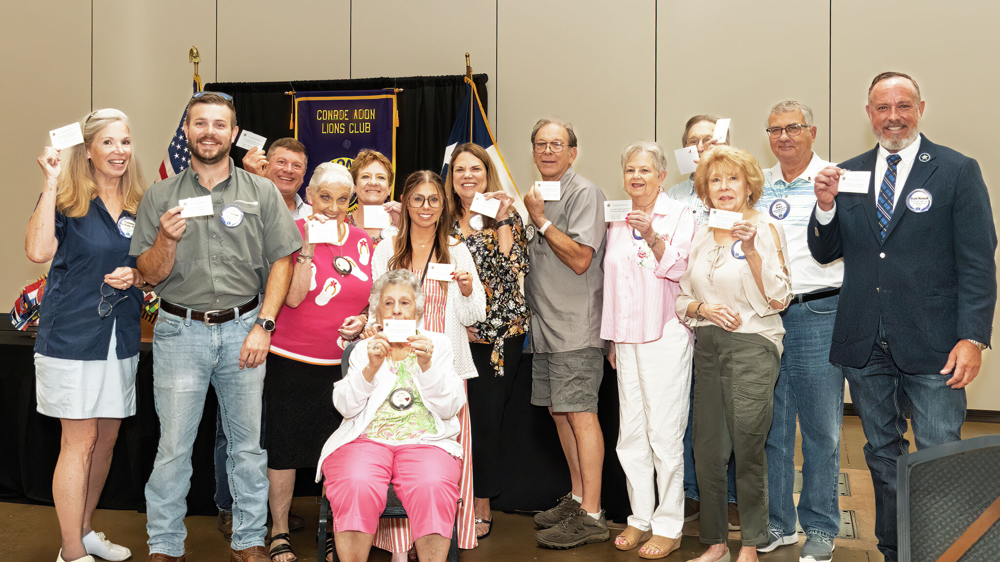 Club members welcome new president for 2025-26 Lions year