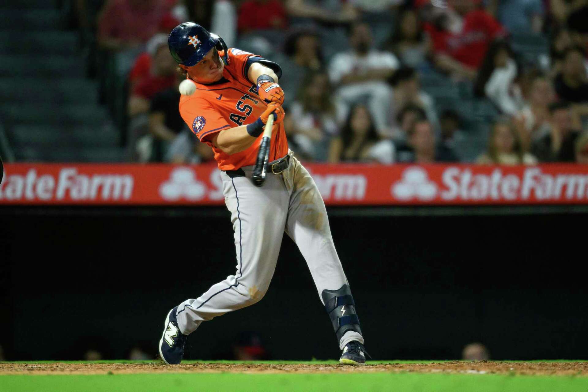 VIDEO: Benches clear after Astros' Hunter Brown hits Angels' Zach Neto