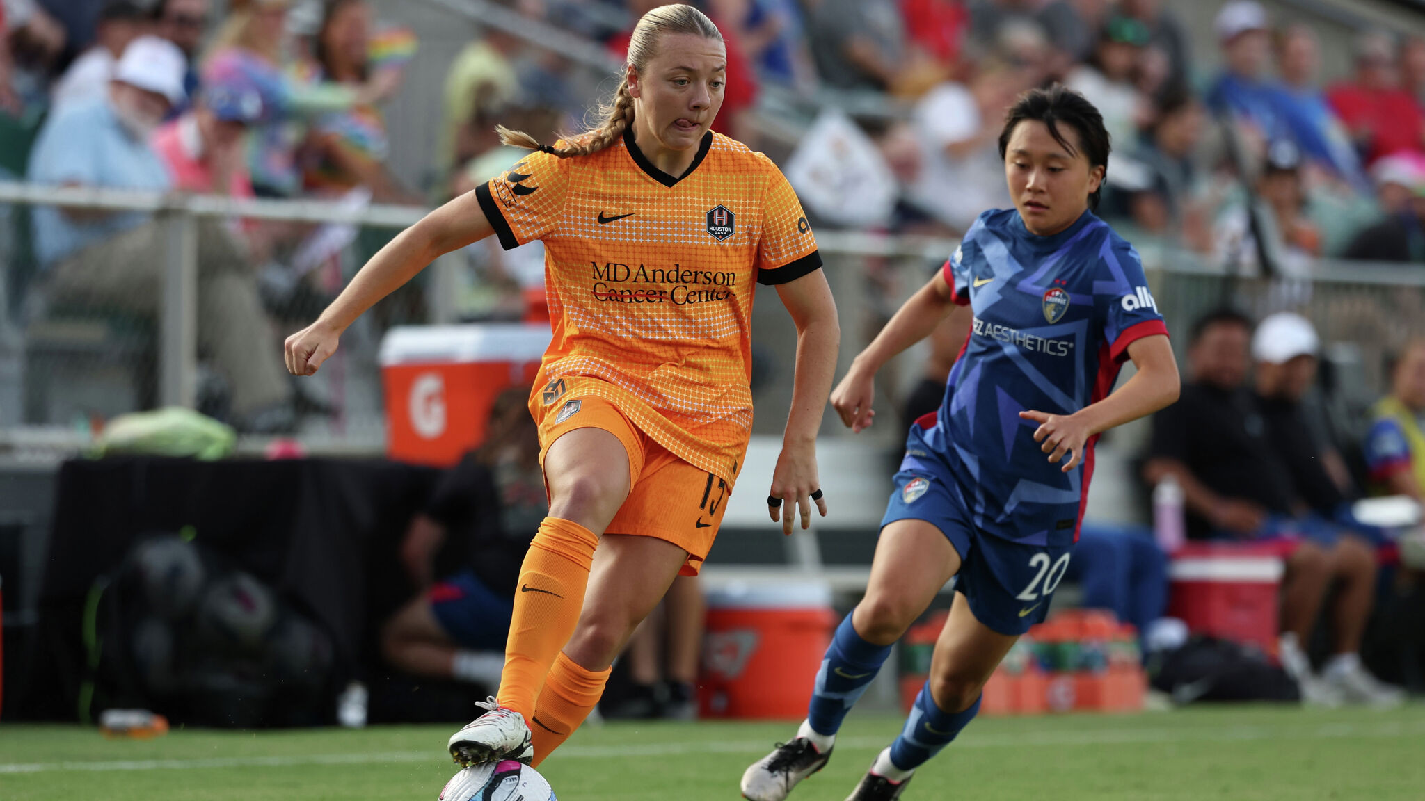 Avery Patterson scores fastest goal in Houston Dash history
