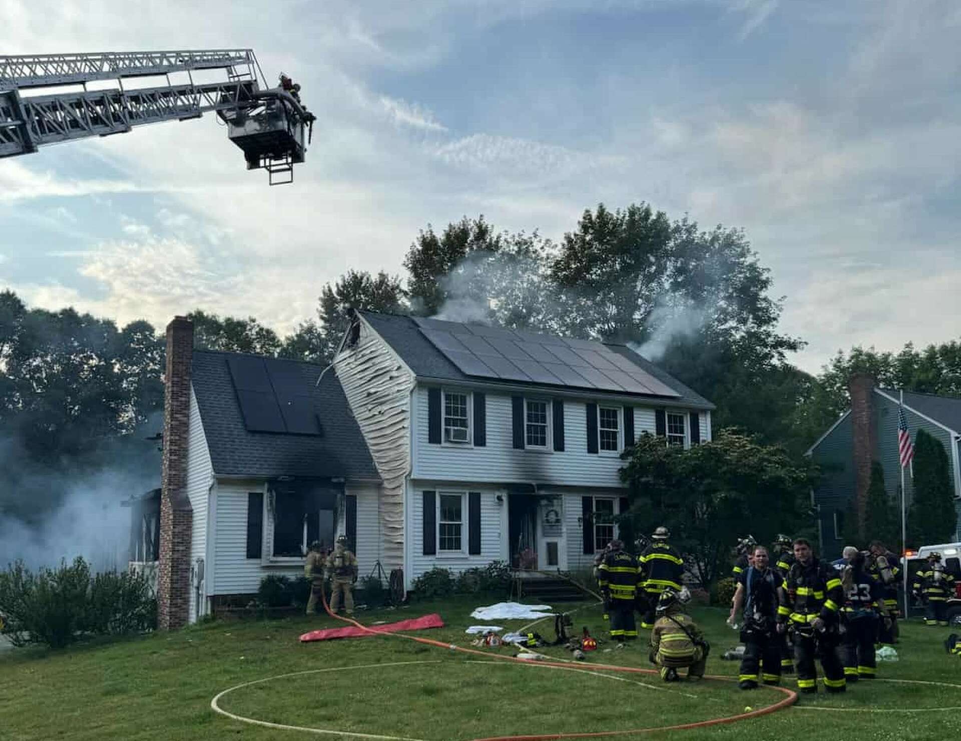 Multiple dogs die in Clinton house fire on Glenwood Road, chief says