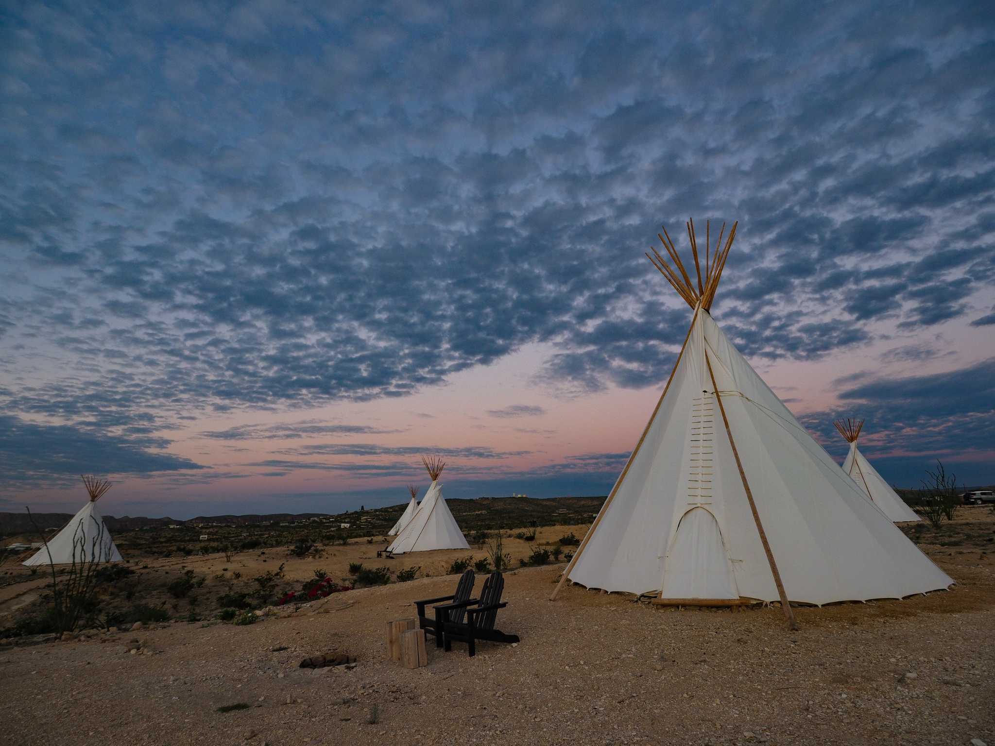 In West Texas, take a tipi for a spin