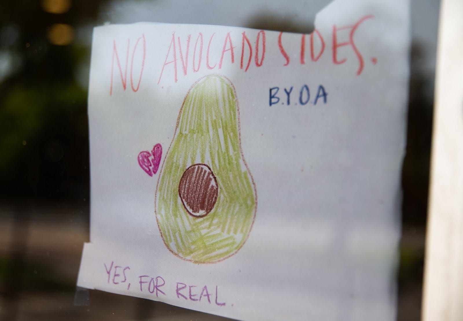 Austin reels as avocado prices soar