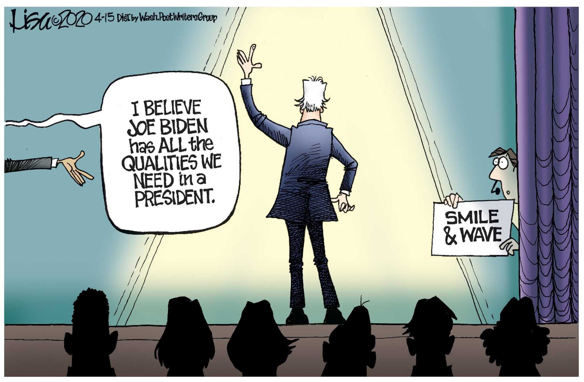 Editorial cartoon: All the qualities